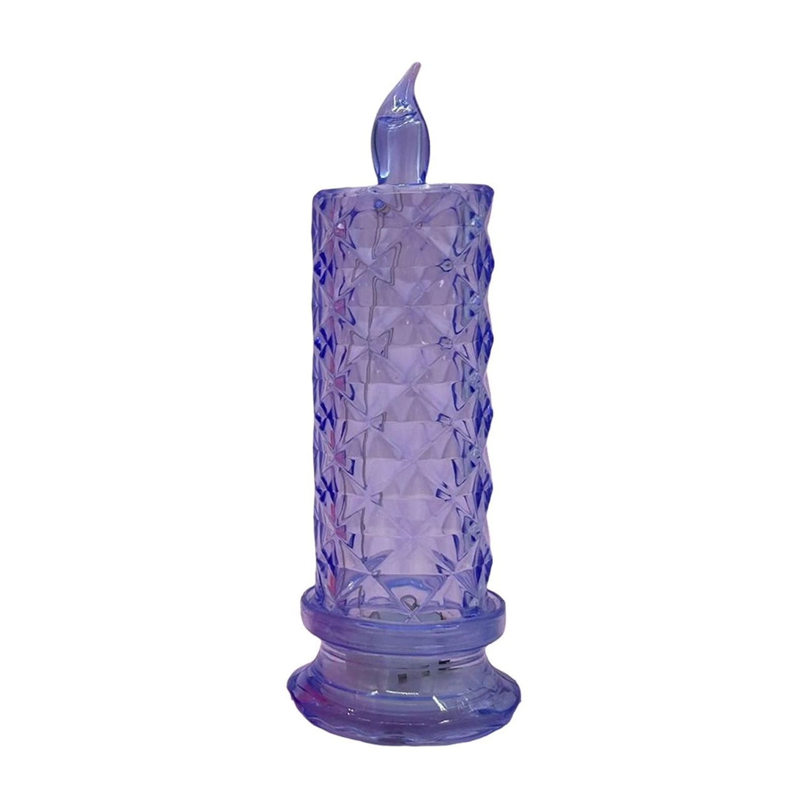 Souew Flameless Led Decorative Candles, Transparent Led Electronic ...