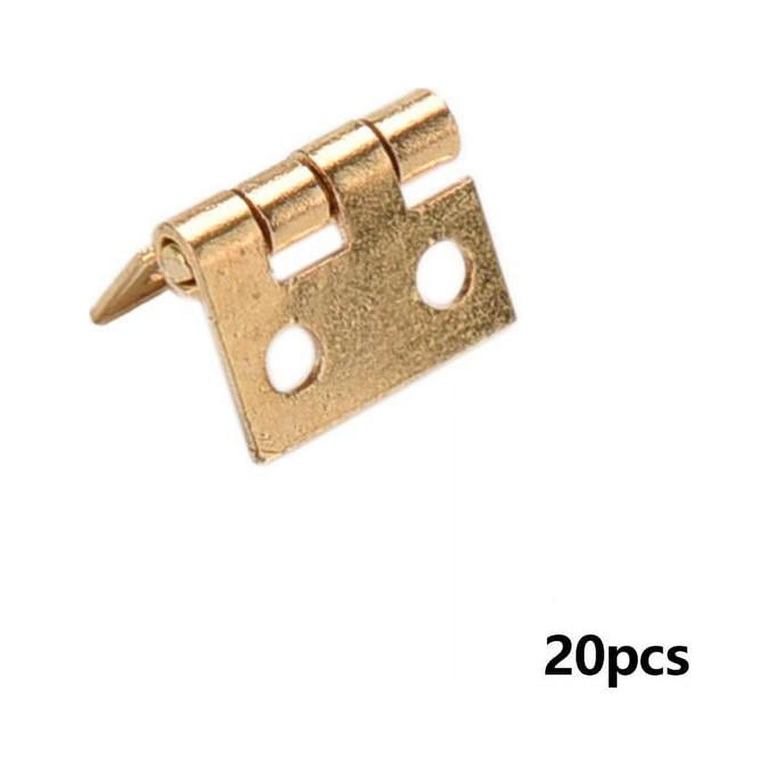 Soug 20/100pcs Mini Brass Plated Hinge Decorative Jewelry Hinges Parts ...