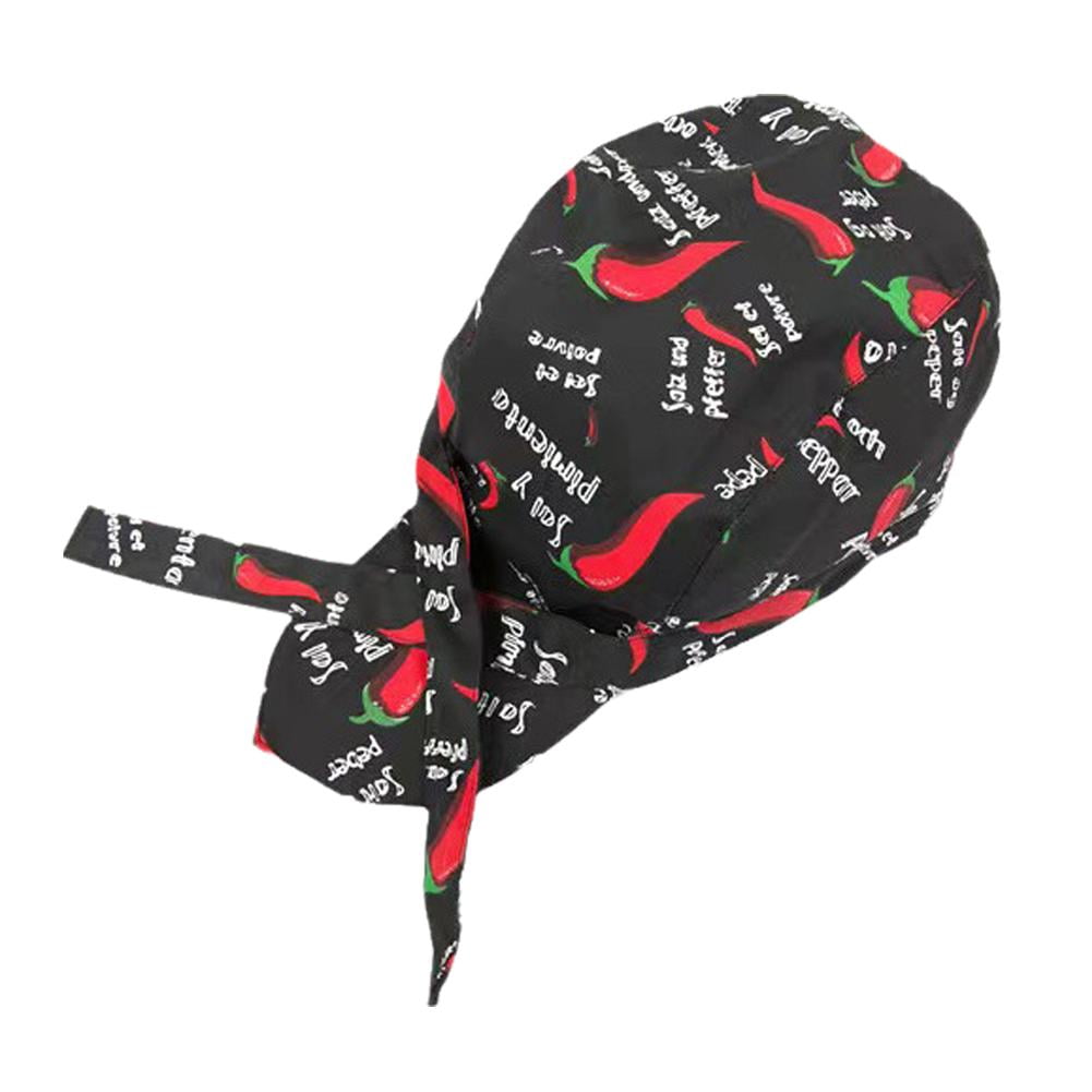 Soug Chili(G)$Chef hat restaurant cooking scarf male and female waiter ...