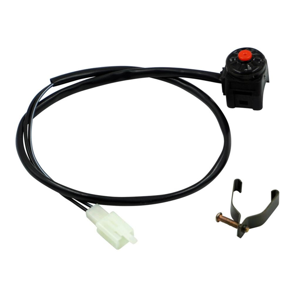 Soug Motorcycle Kill Switch Red Push Button Horn Starter UTV Dual ATV ...