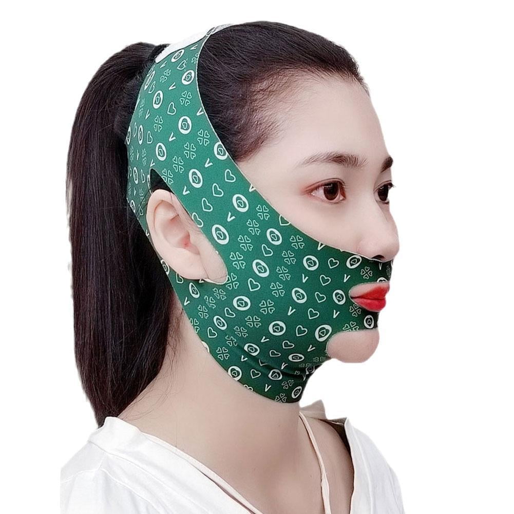 Soug Reusable V-face Bandage Chin Facial Skin Lifting Tightening Face ...