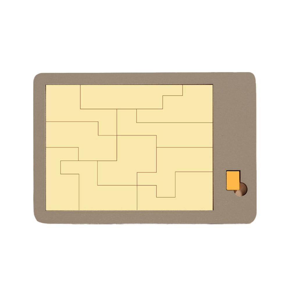 Soug Wooden Geometric Puzzles Challenge Brain Teaser Decompression ...