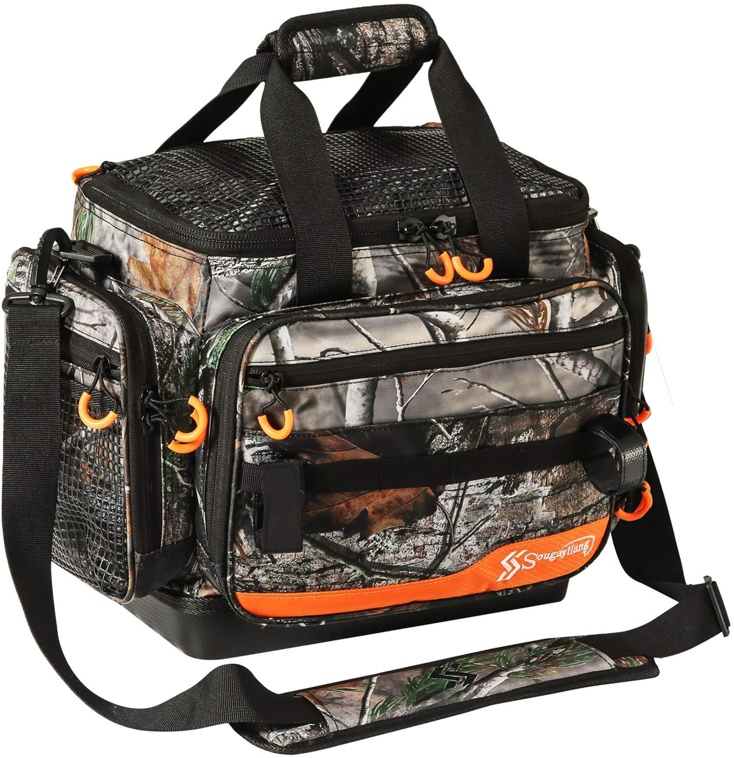 Sougayilang Waterproof Fishing Tackle Bag - Portable, Durable, Water ...