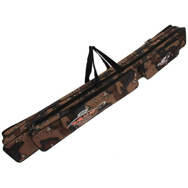 Sougayilang Folding Fishing Rod Case Organizer Pole Storage Bag Rod ...