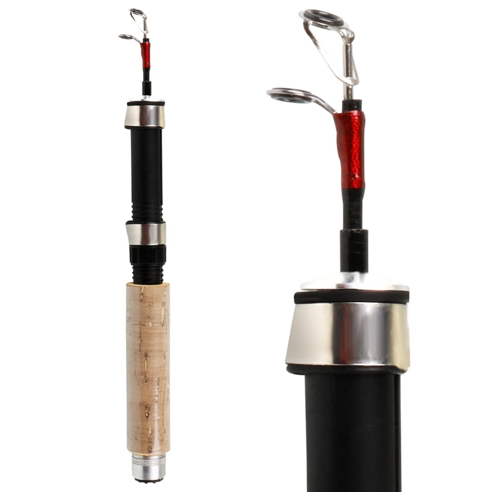 Sougayilang Ice Fishing Rod Winter Short FRP Fiber Lightweight Spinning ...