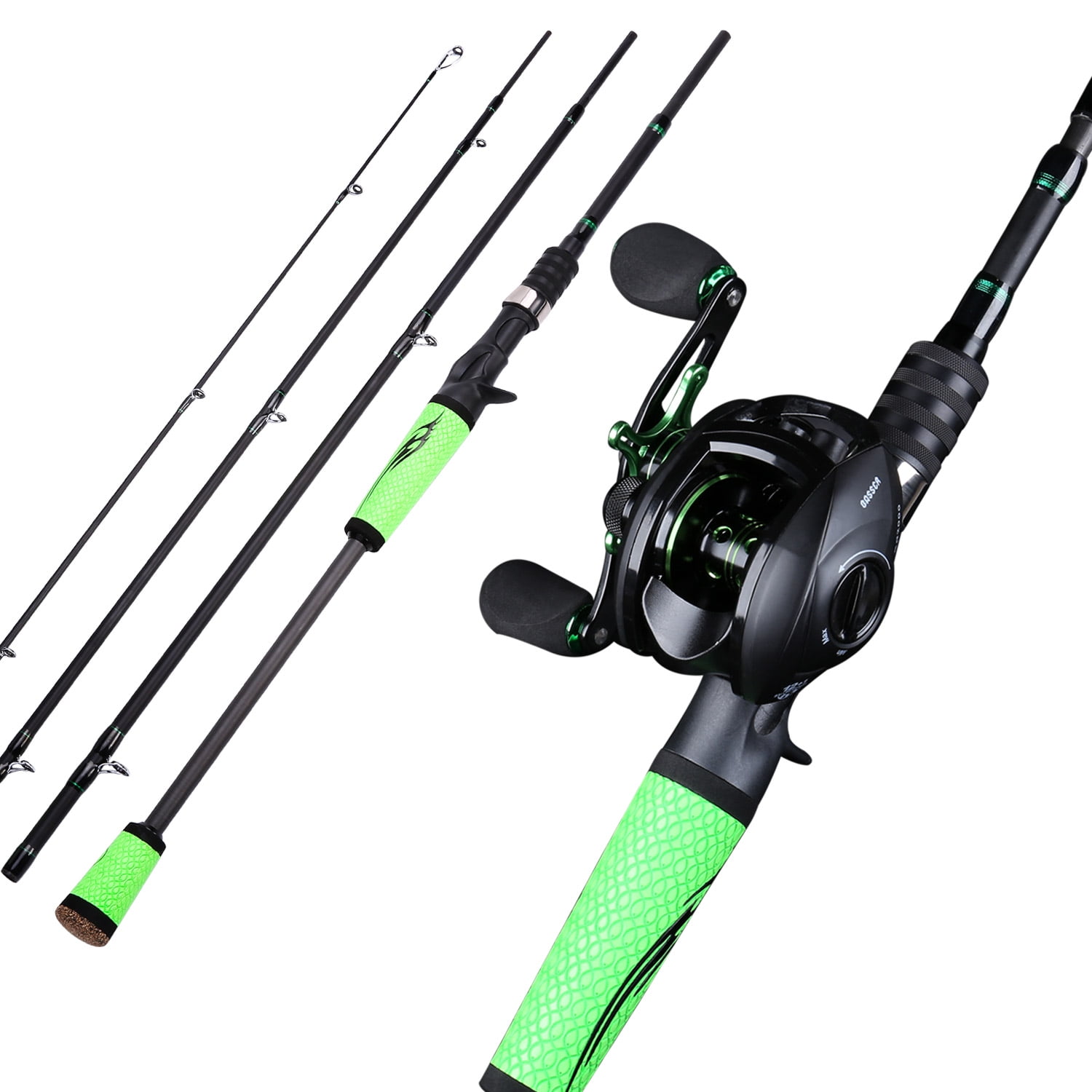 Sougayilang Helios-GC/GS Carbon Fiber 6' 9"/7' 9" Spinning Fishing Rod ...