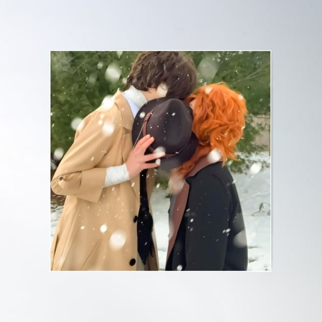 Soukoku Cosplay Print Poster Wall Art, Modern Wall Decor For Living ...