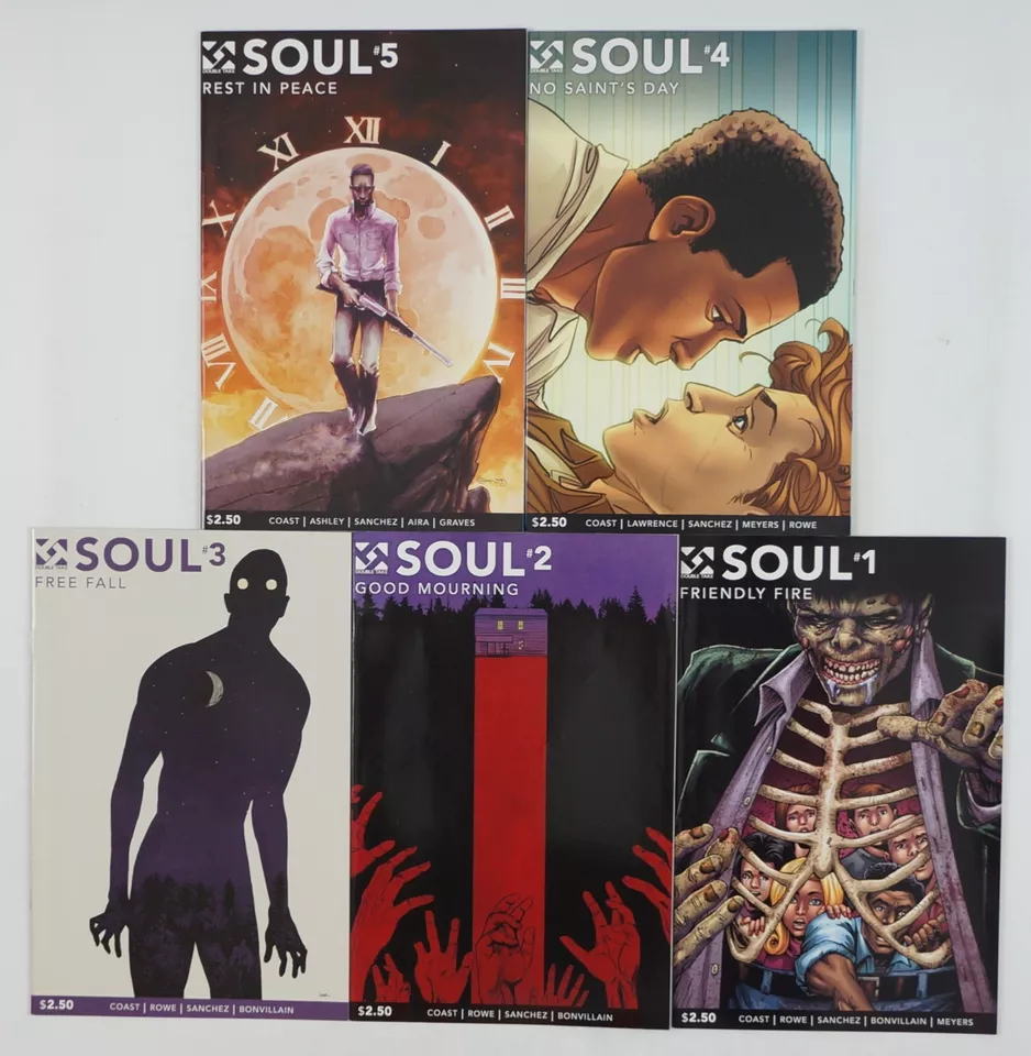 Soul #1-5 VF/NM complete series Night of the Living Dead ; Double Take ...