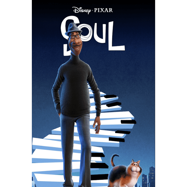 Soul (2020) 24x36 Movie Poster, Pixar Animated Film, Heartwarming ...