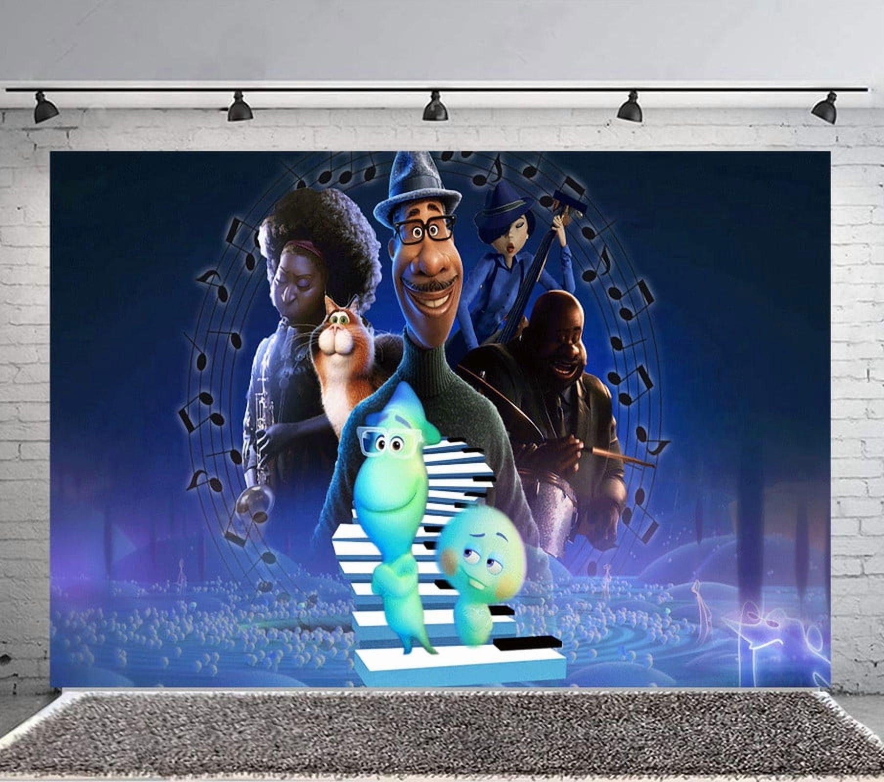 Soul Backdrop Banner Party Supplies Poster Movie Theme Background for ...