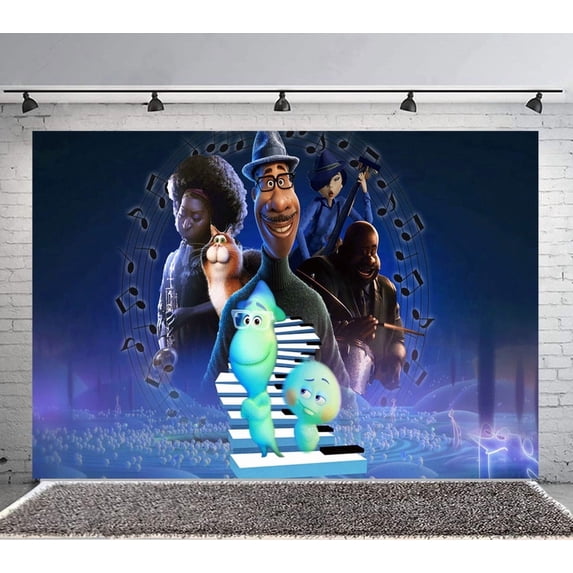 Soul Backdrop Banner Party Supplies Poster Movie Theme Background for ...