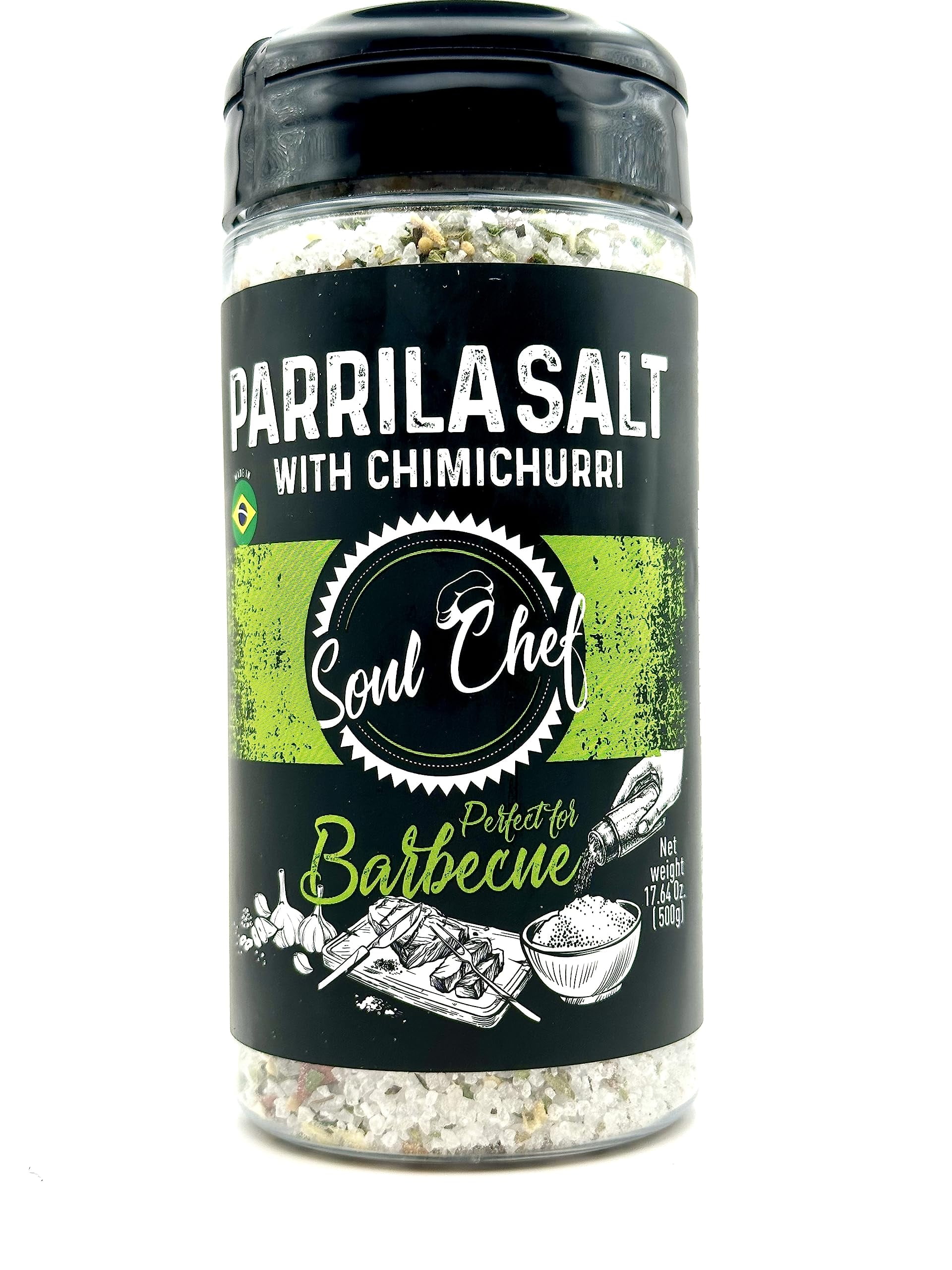 Soul Chef Parrilla Salt SAF21 With Chimichurri For BBQ - Sal de ...
