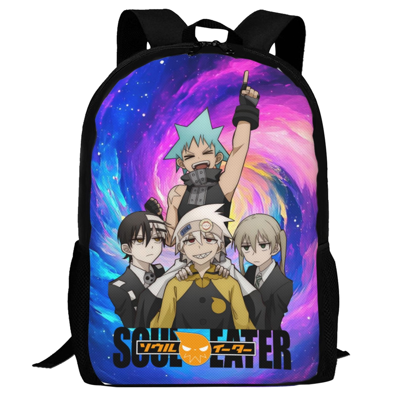 Soul Eater Backpack,3d Print Laptop Backpack Lightweight Casual Daypack ...