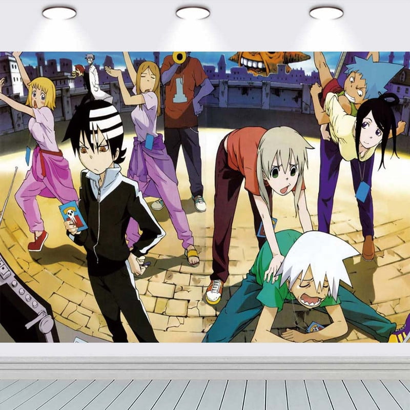 Soul Eater Party Supplies Backdrop Banner Poster Birthday Decorations ...