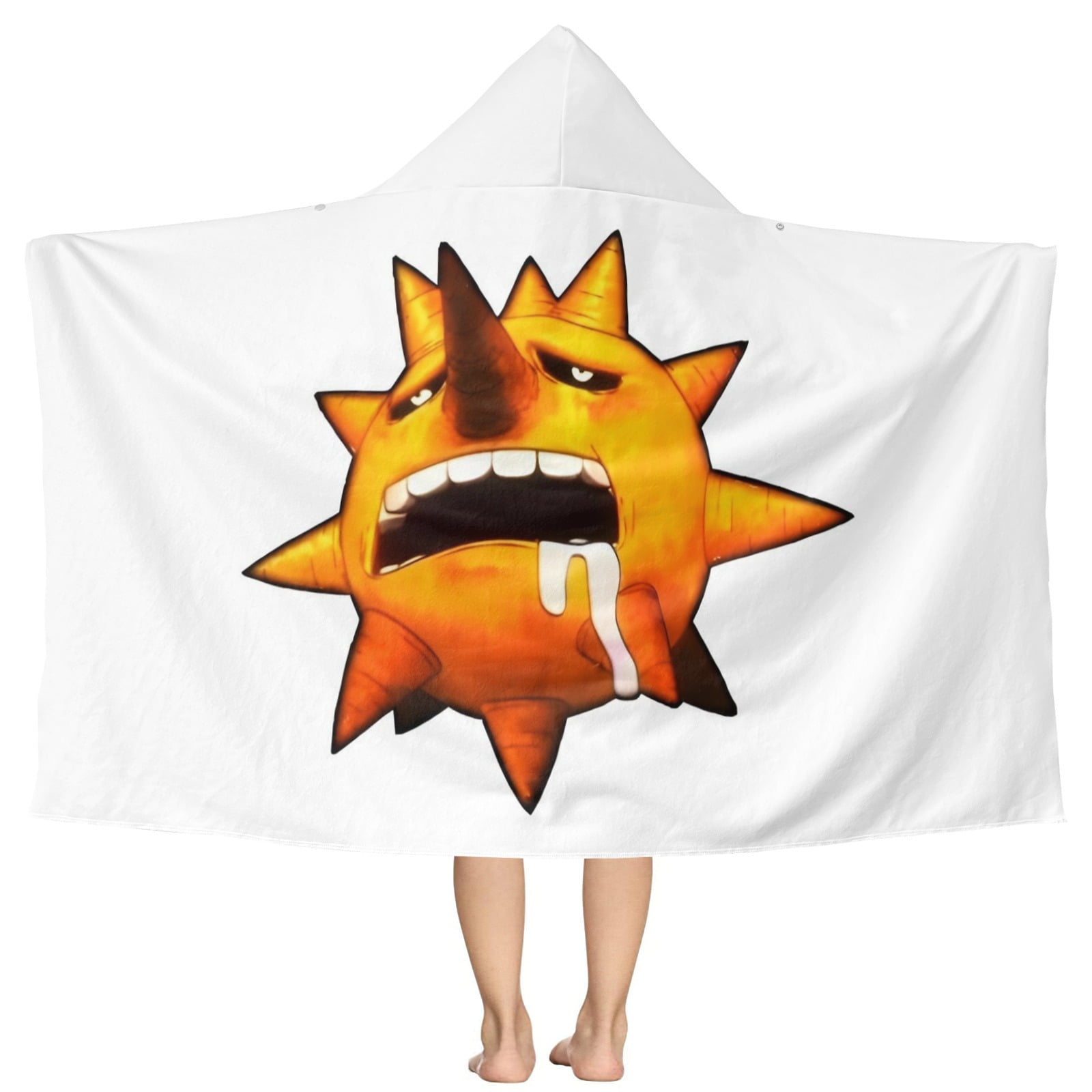 Soul Eater Pattern Beach Poncho - Microfiber - Towel - Kids Lightweight ...