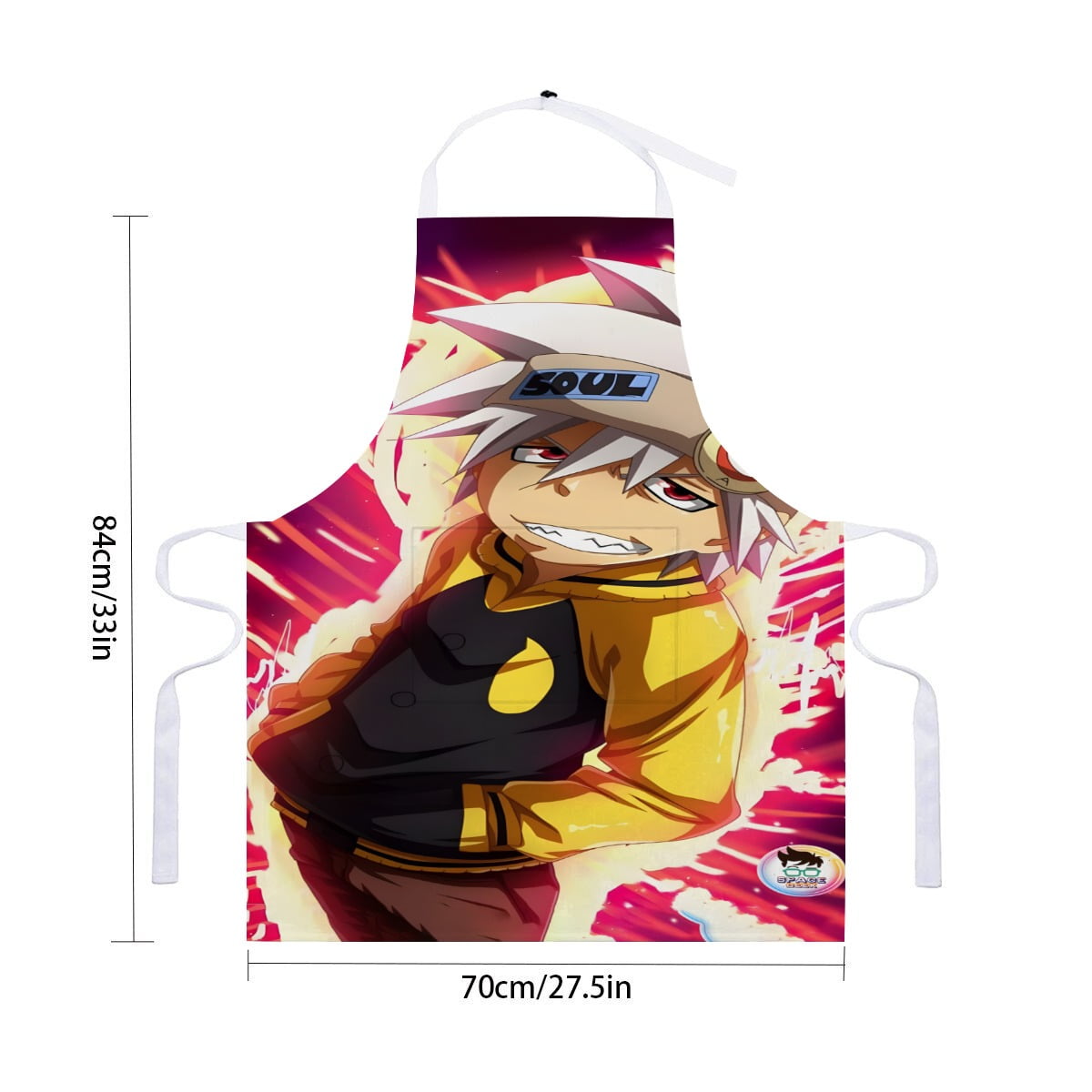 Soul Eater apron with pockets and waterproof features, adjustable for ...