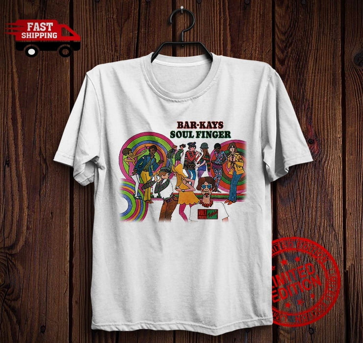 Soul Finger the Bar-Kays Tshirt James Alexander,Jimmy King,Ronnie ...