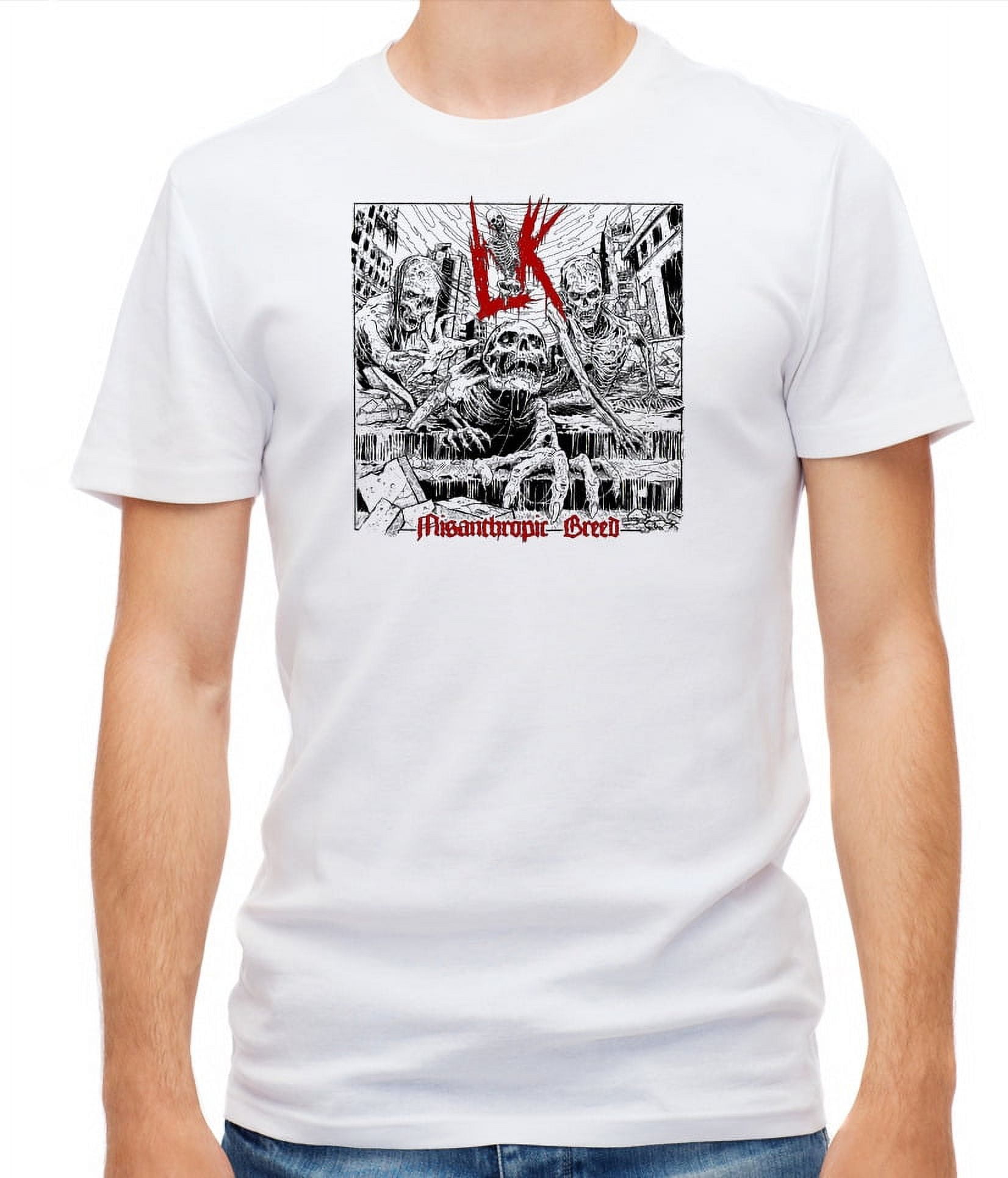 Soul Grinder Metal Band Album Cover Short Sleeve White T Shirt Men F428 ...