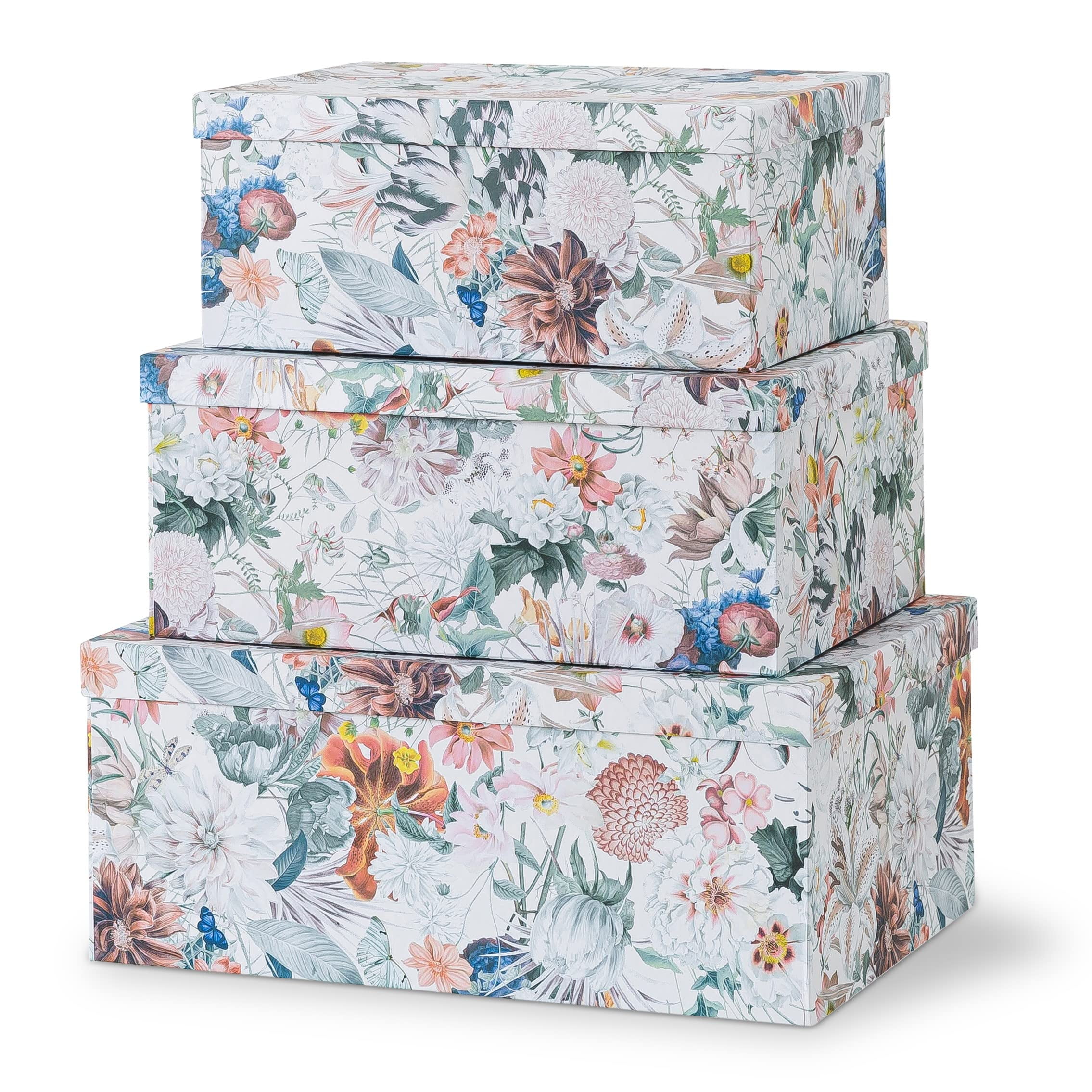 Soul & Lane Decorative Cardboard Storage Boxes For Home Décor - Sunset ...