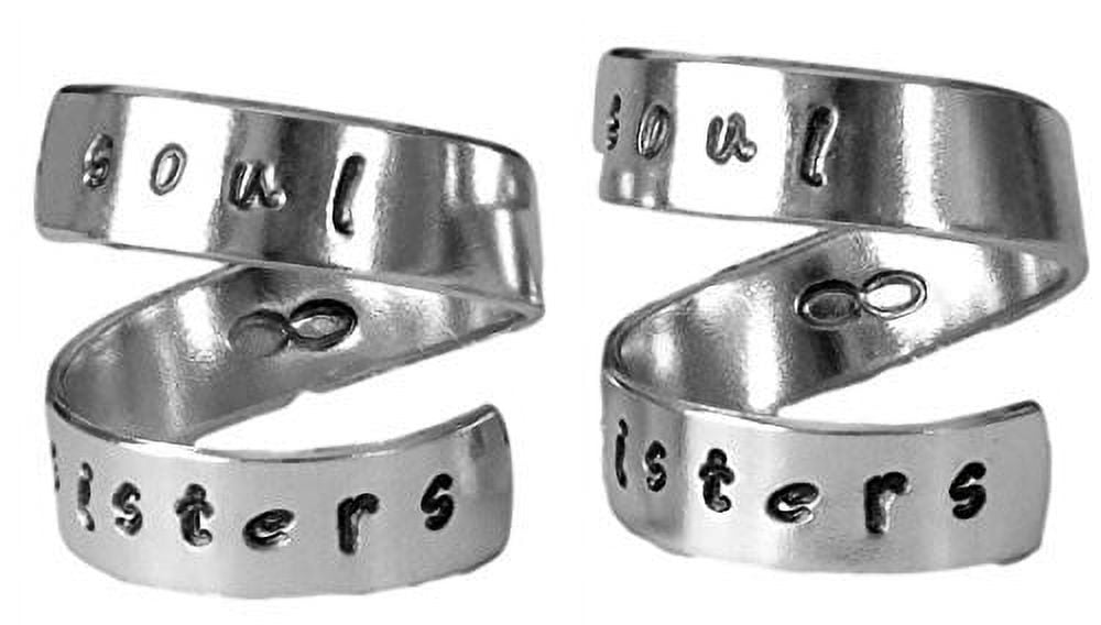 Soul Sisters Ring Set Sisters Best Friends Infinity Match Rings ...
