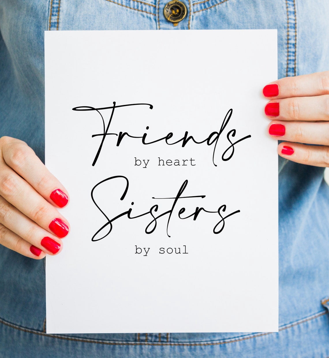 Soul Sisters, Soul Sister Quote, Best Friend Poster, Bestie Poster ...
