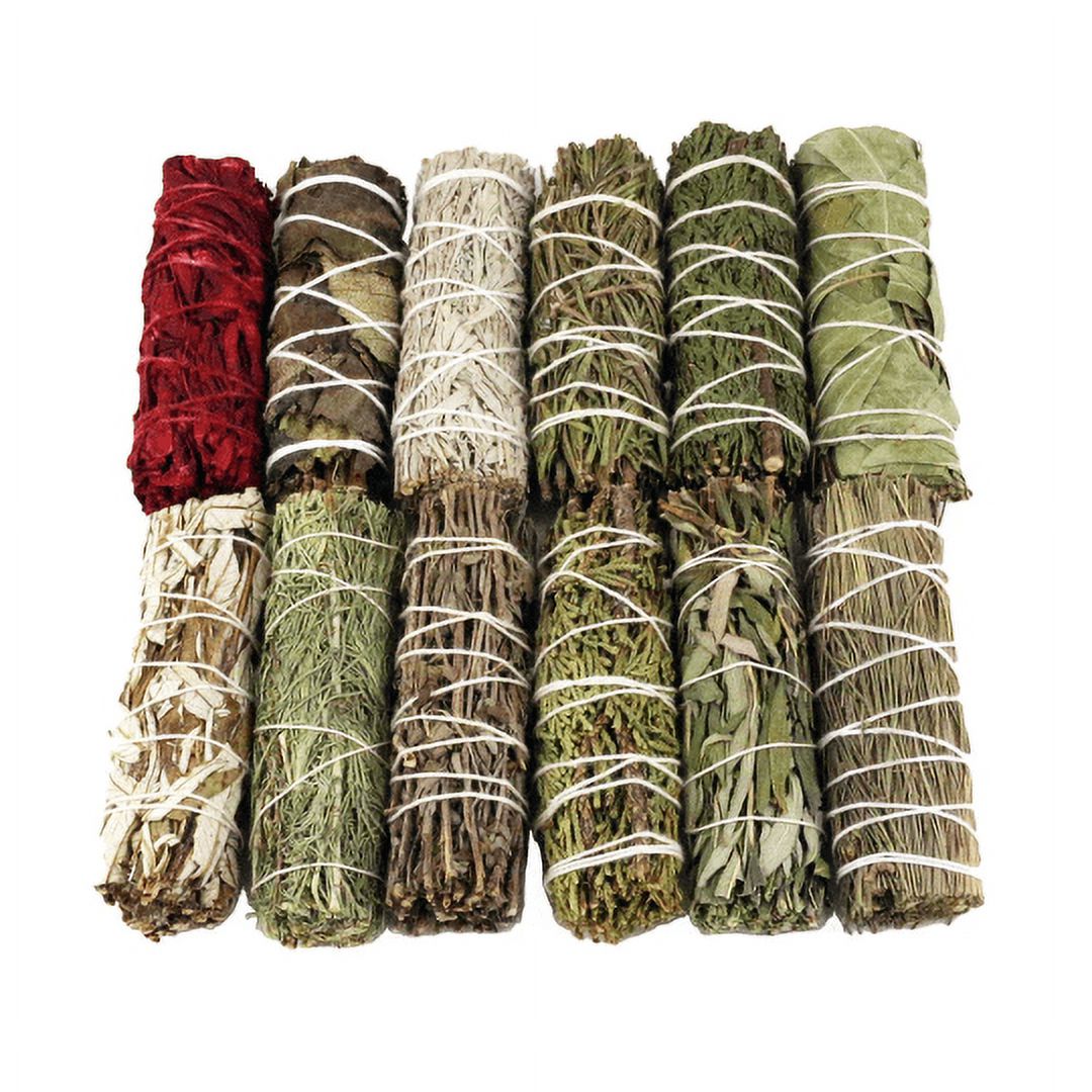 Soul Sticks 12 Pack Sage Smudge Stick Variety Set with Smudging Guide - Walmart.com