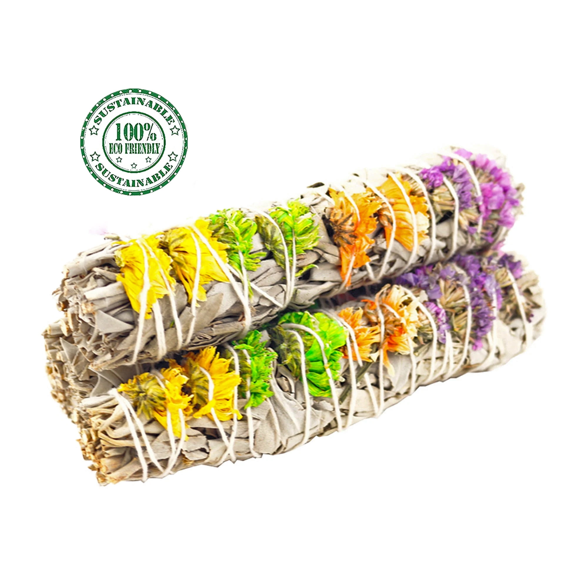 Soul Sticks 3 Pack Good Vibes 6" Smudge Stick Bundle with Smudge Guide ...