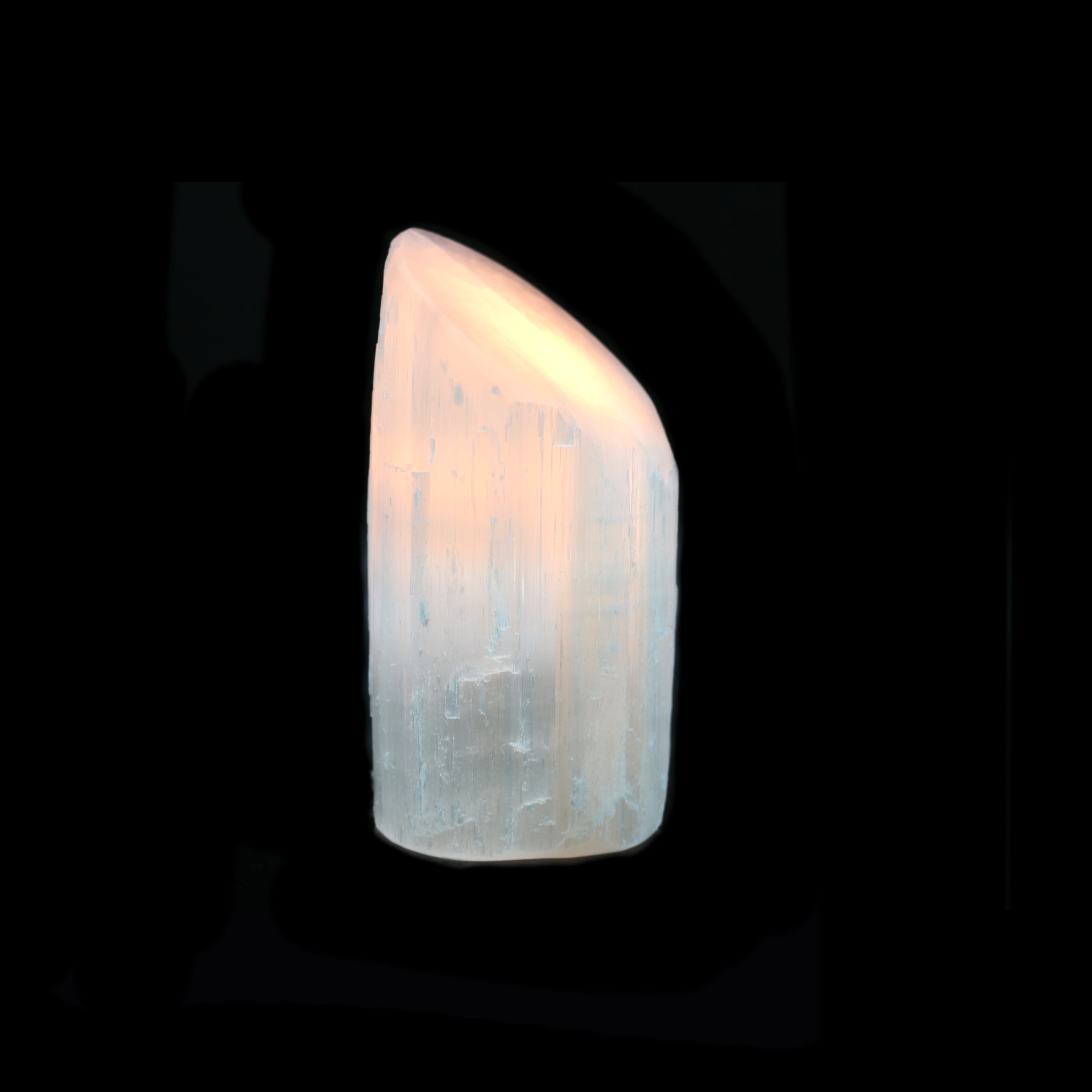 Soul Sticks Anker Selenite Crystal Lamp Natural and Made in Morocco ...