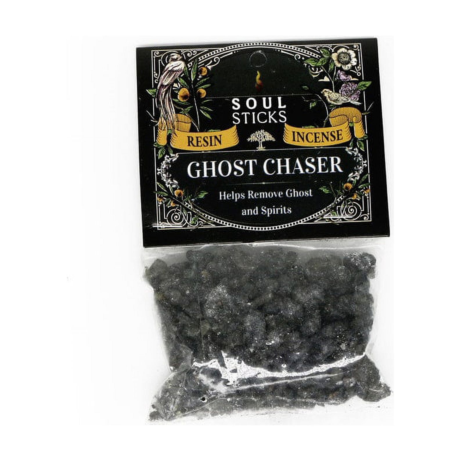 Soul Sticks Ghost Chaser Natural Resin Incense 1oz Pack Premium Plant ...