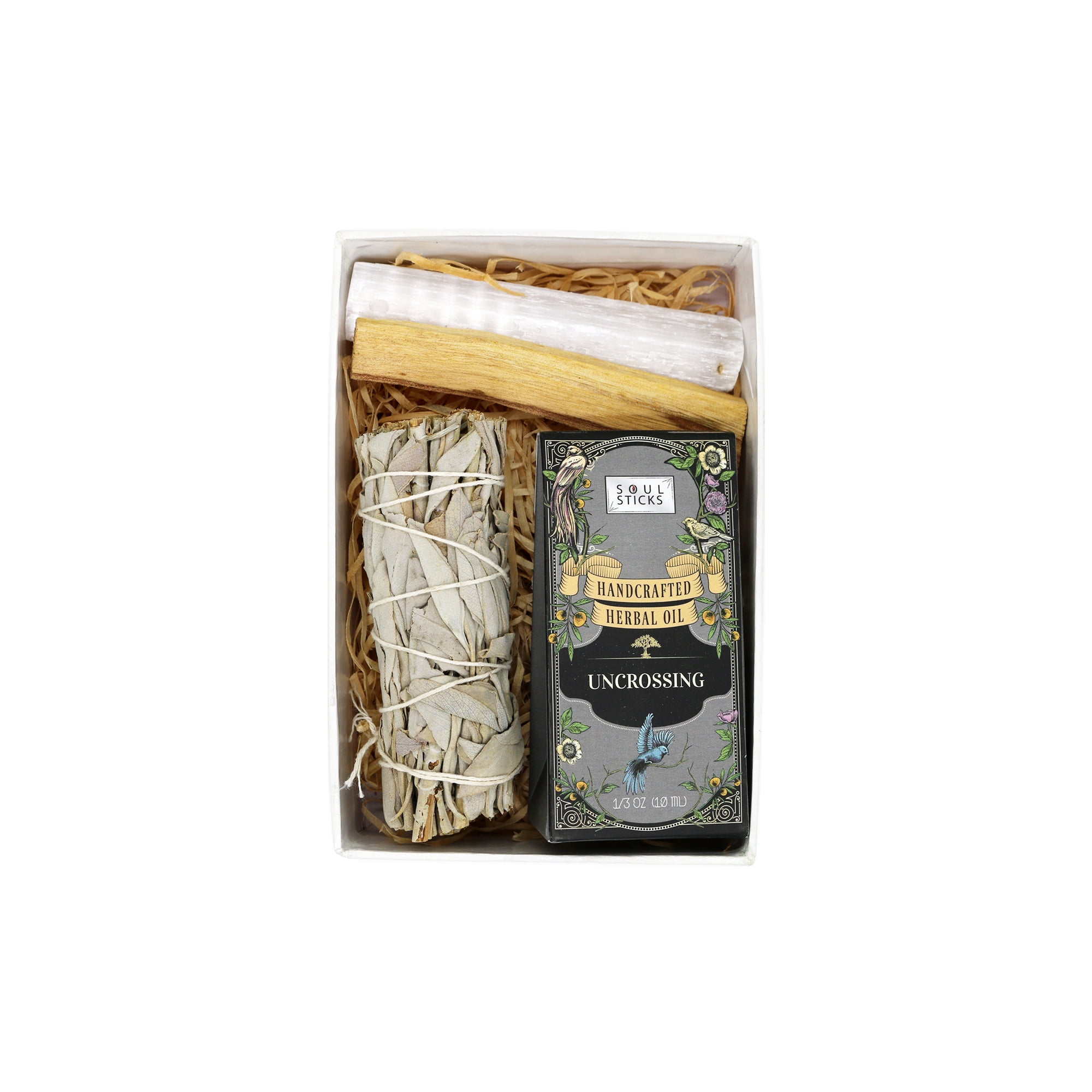 Soul Sticks Intention's Kit Uncrossing Gift Set with Sage, Spell Herbal ...