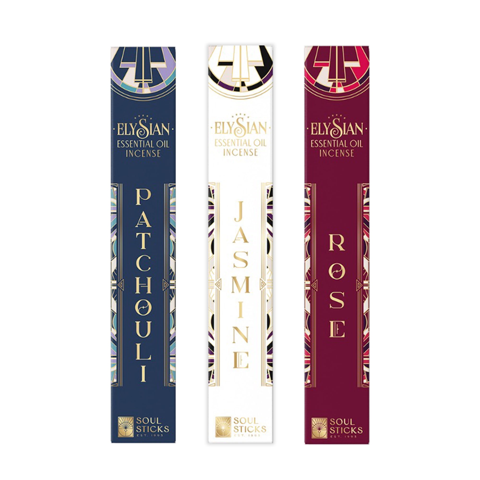 Soul Sticks Pure Petals Elysian Incense Sticks 3 Pack Variety Set All ...