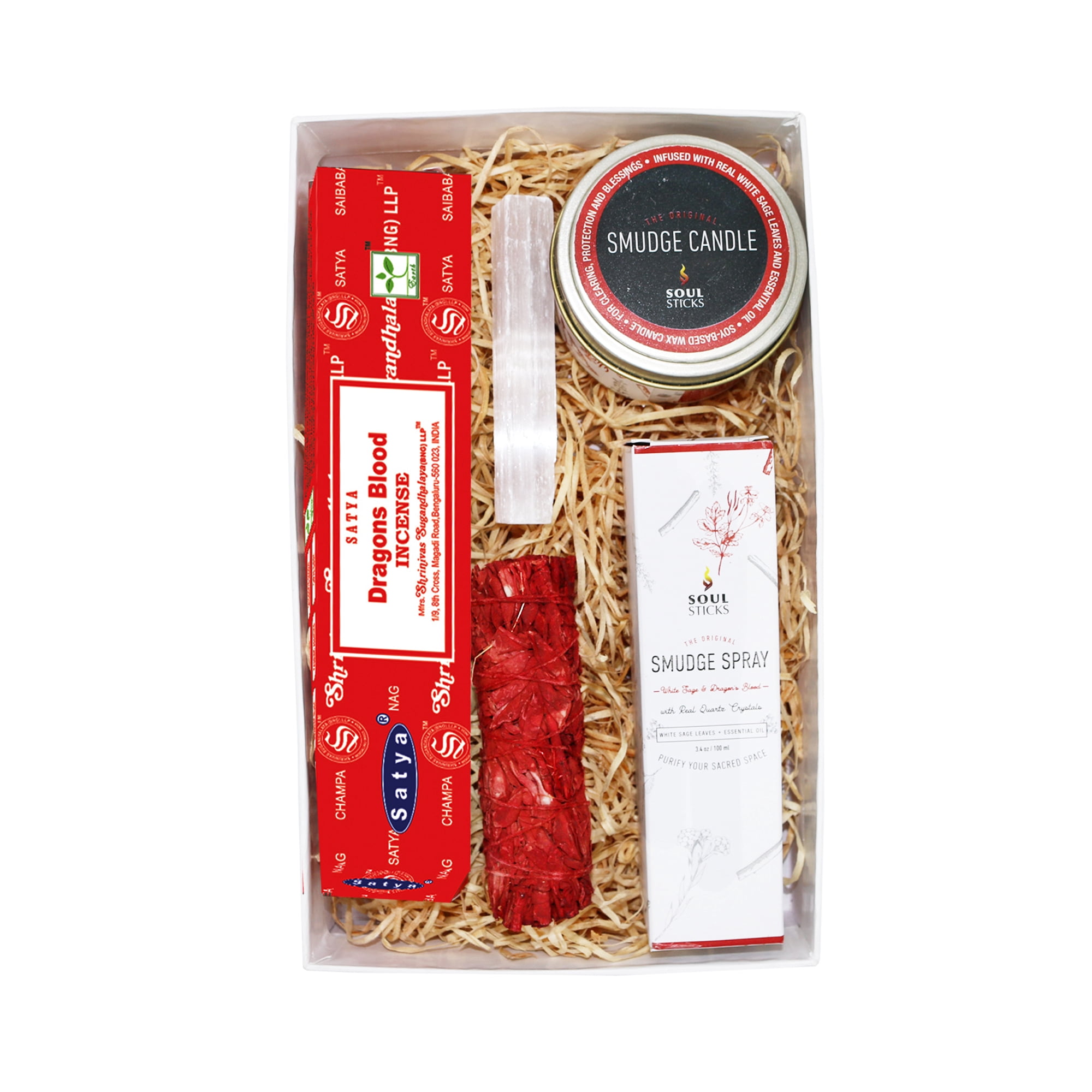 Soul Sticks Shaman's Kit Dragons Blood Gift Set with Espiritu Incense ...