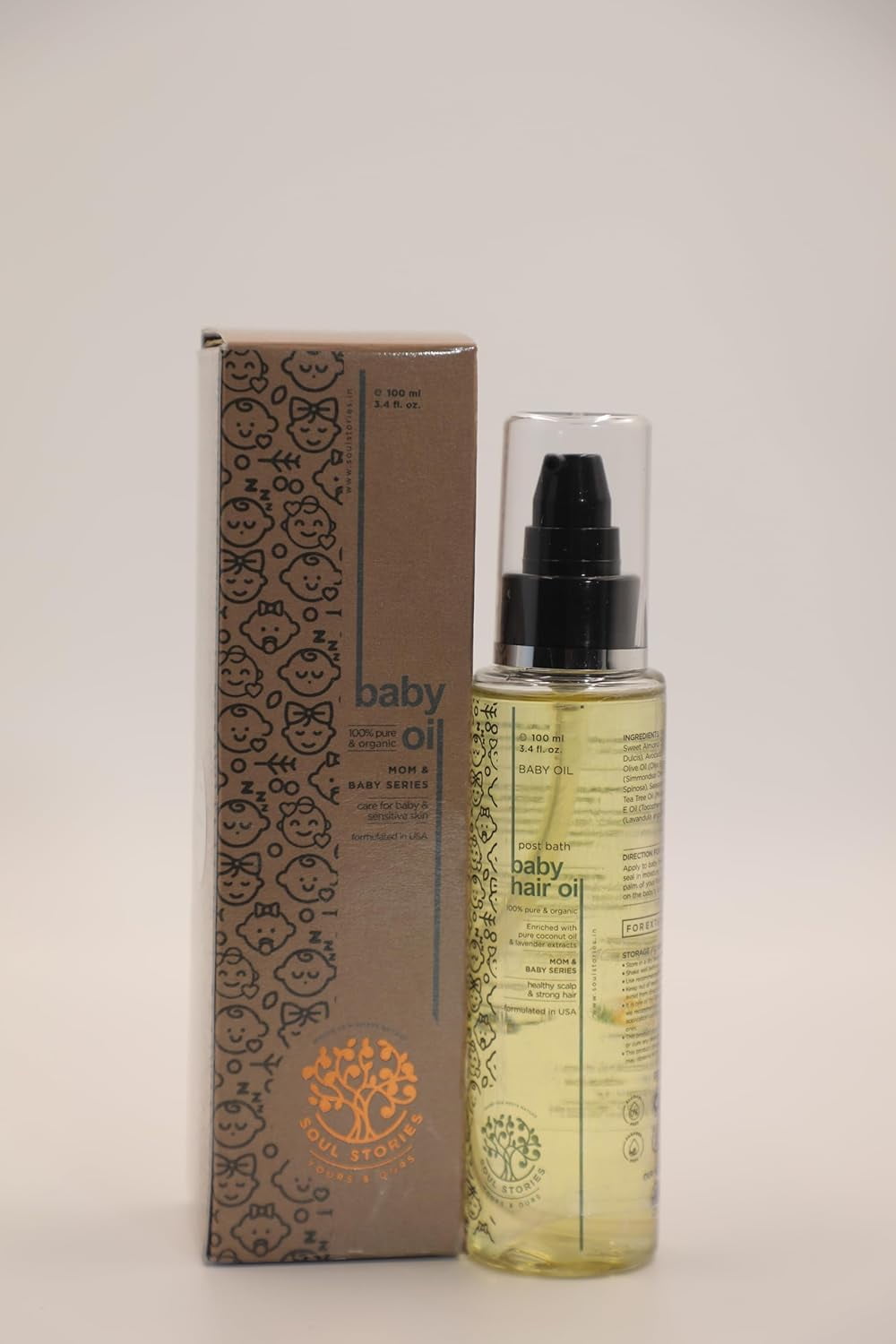 Soul Stories Baby Hair Oil for Gentle Nourishment Growth Scalp ...