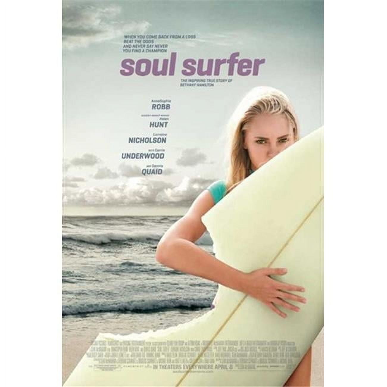 Soul Surfer Movie Poster - 11 x 17 in. - Walmart.com