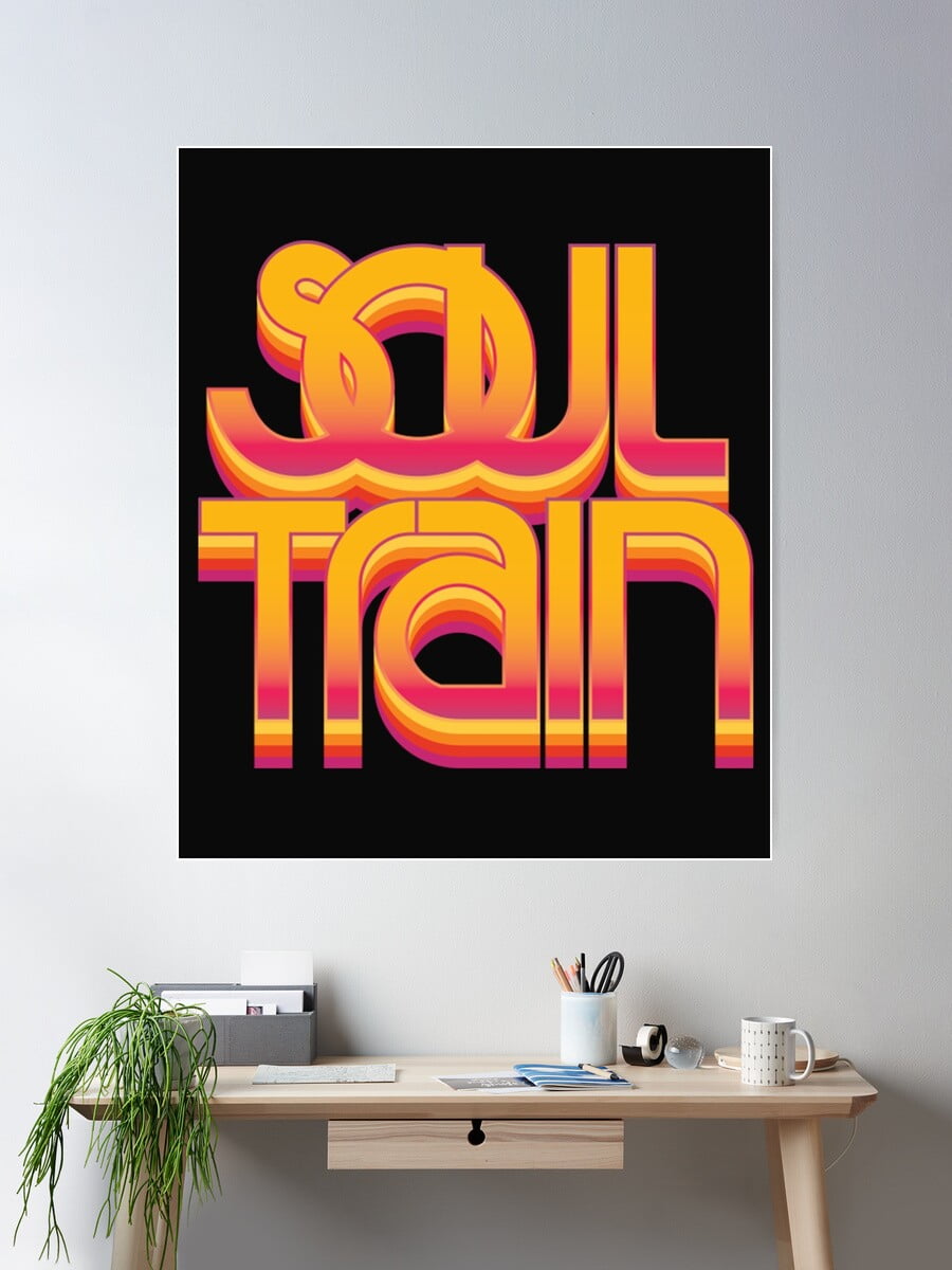 Soul Train Poster Wall Art, Modern Wall Decor For Living Room Bedroom ...