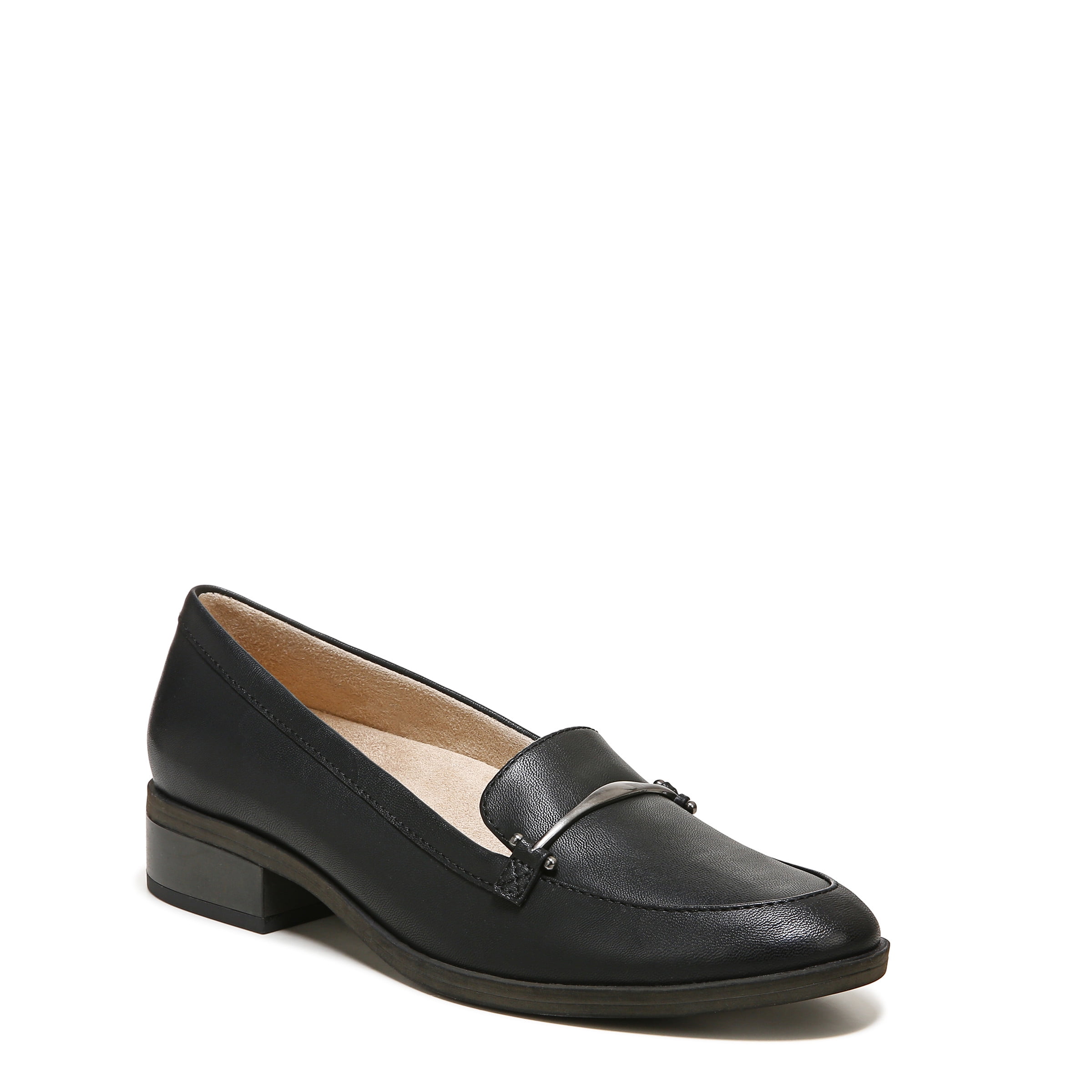 Soul by Naturalizer Women's Ridley Loafers Black Smooth 7M - Walmart.com