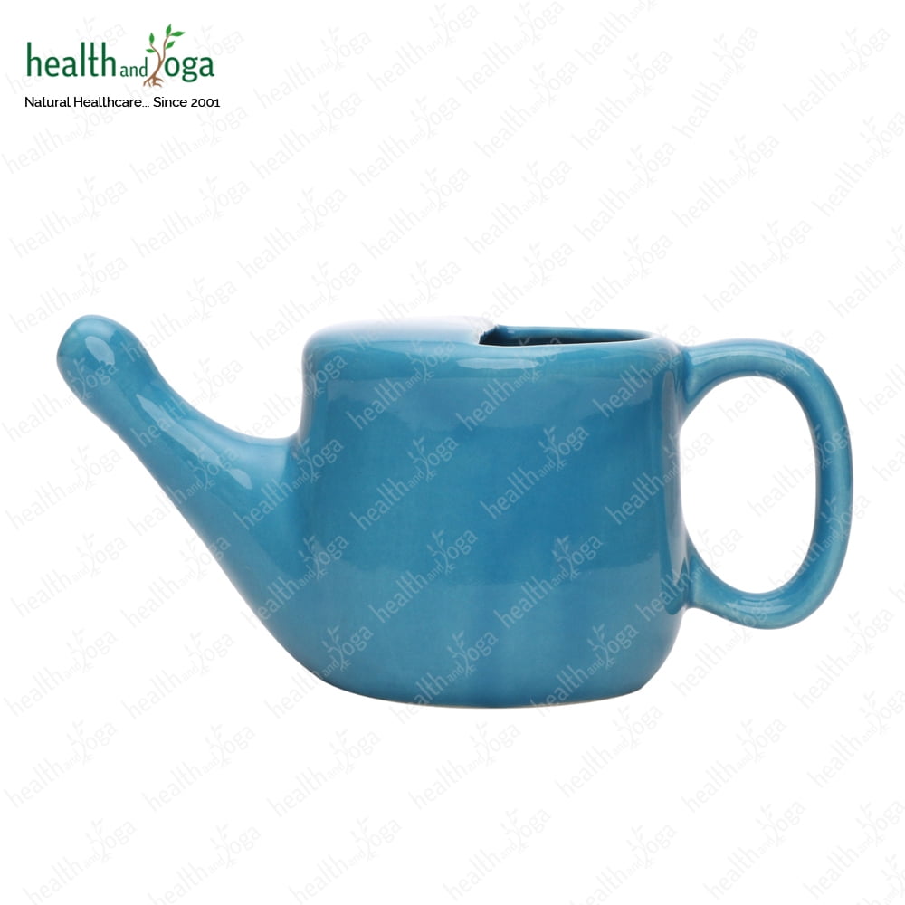 SoulGenie Flojar Ceramic Jala Neti Pot, Original Sinus Nose Nasal ...