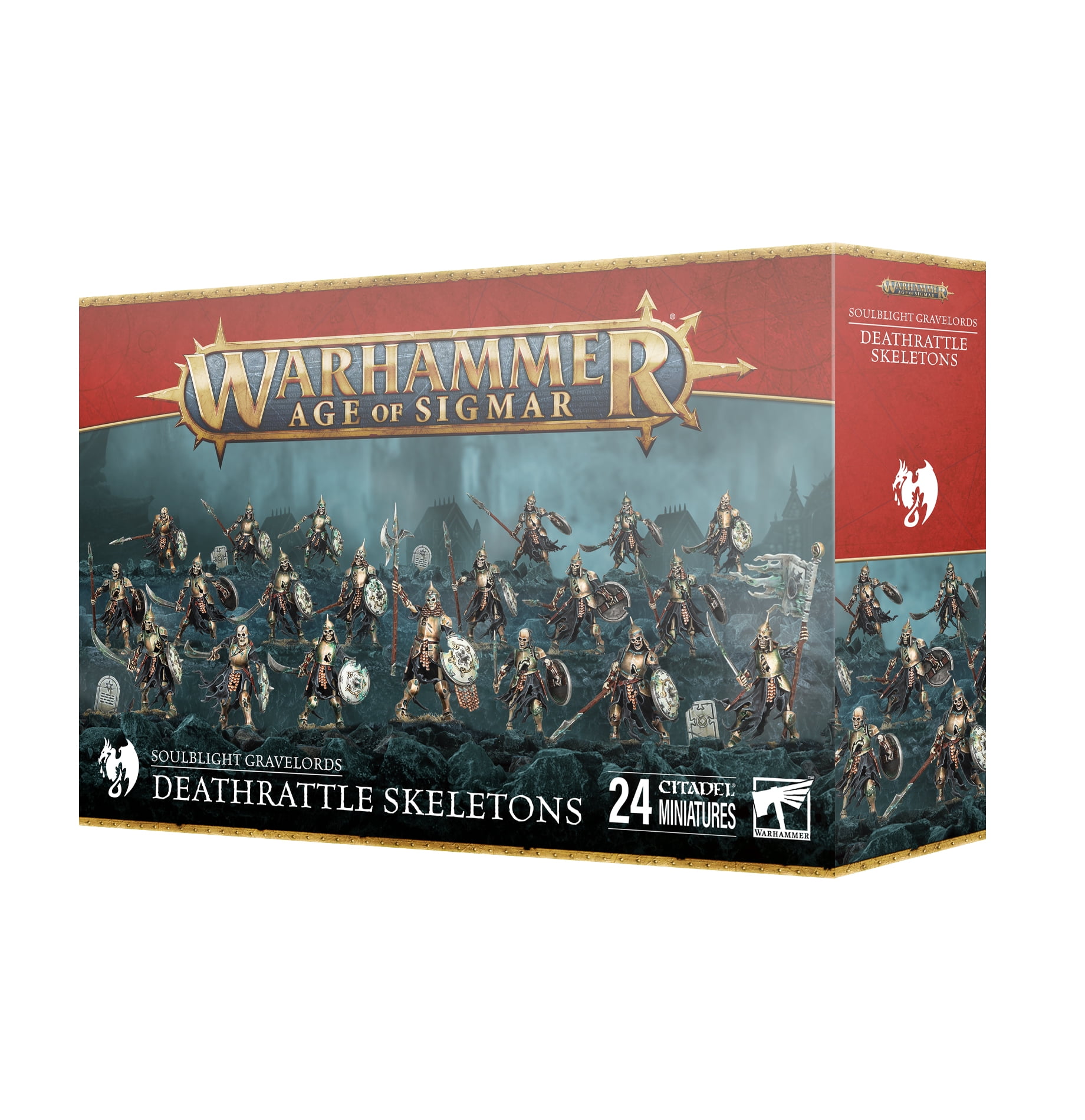 Warhammer: Age of Sigmar Soulblight Gravelords Deathrattle Skeletons ...