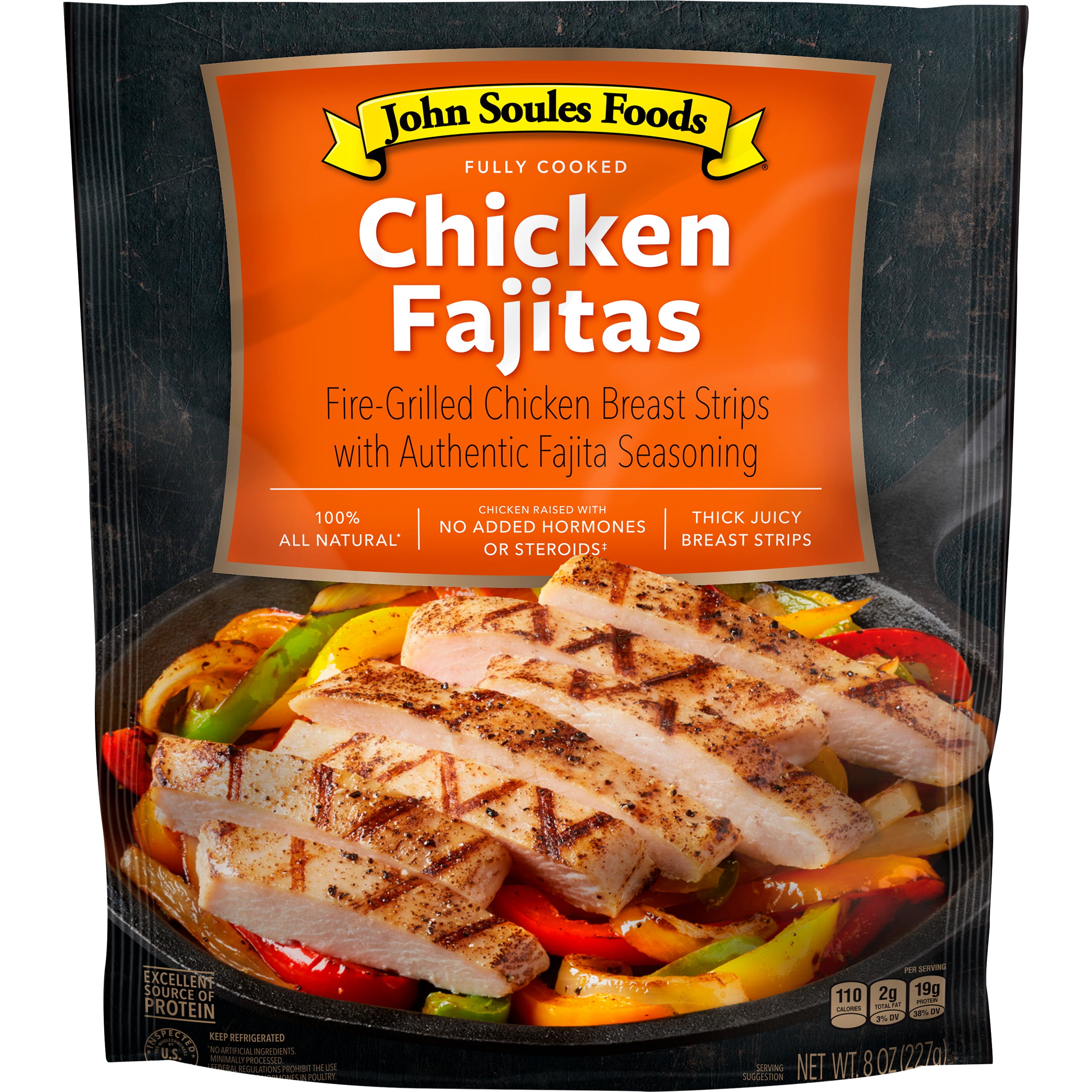 John Soules Foods Fully Cooked Fajita Chicken Strips 8 oz - Fire ...
