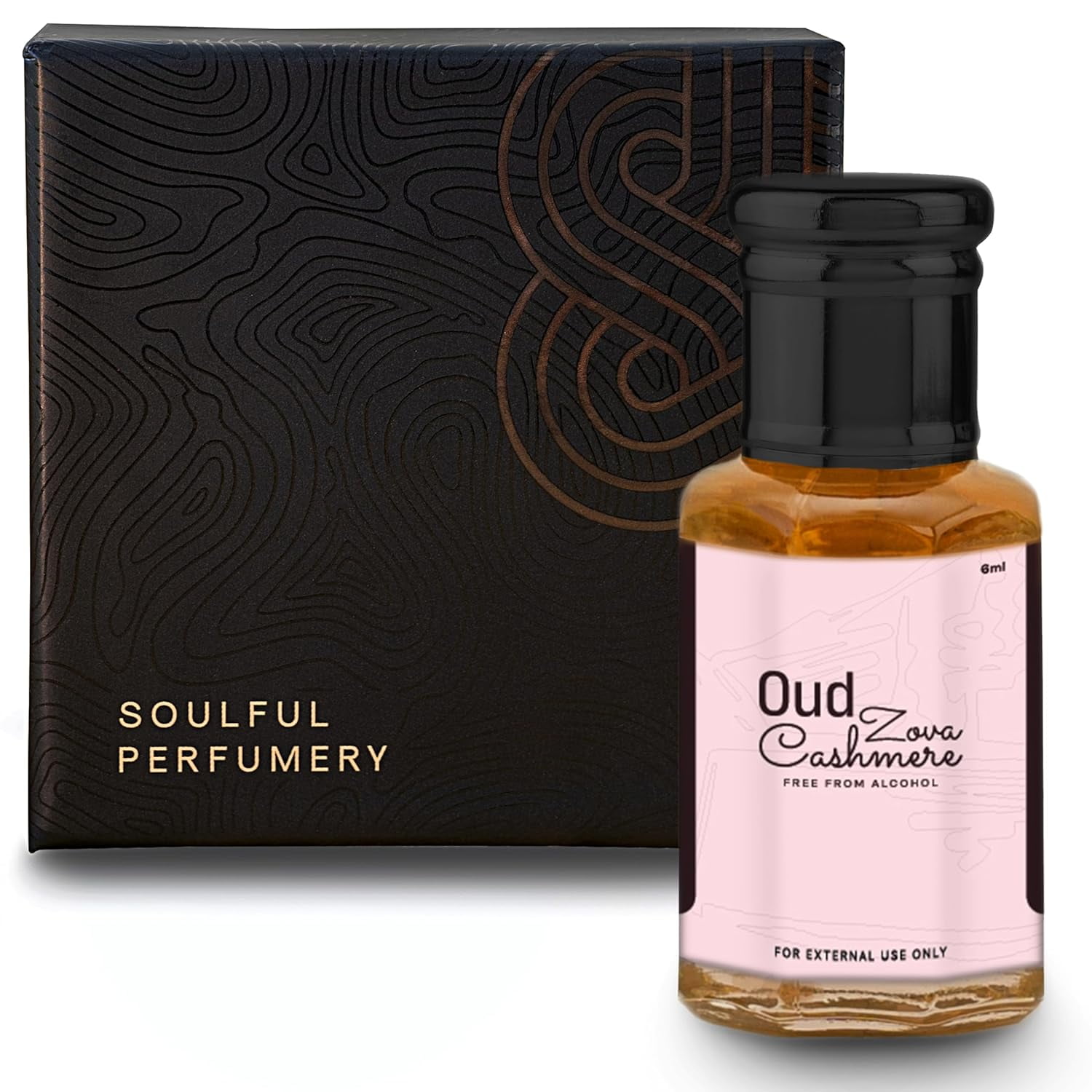 Soulful Perfumery Oud Zuva Cashmere Attar Roll On Perfume For Men ...