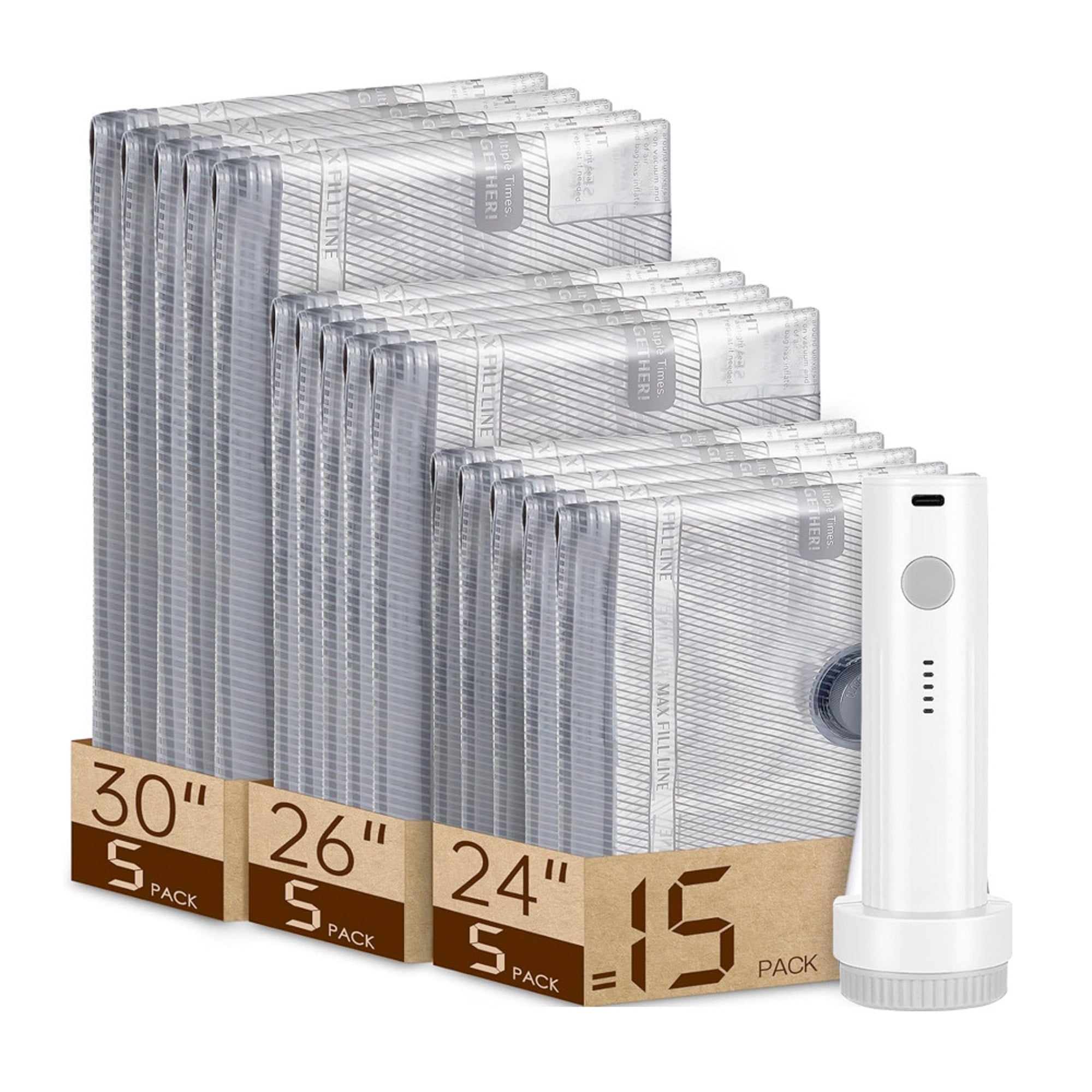 Soulin Compression Bags, Max-Compression Travel Kit Bags, Portable ...