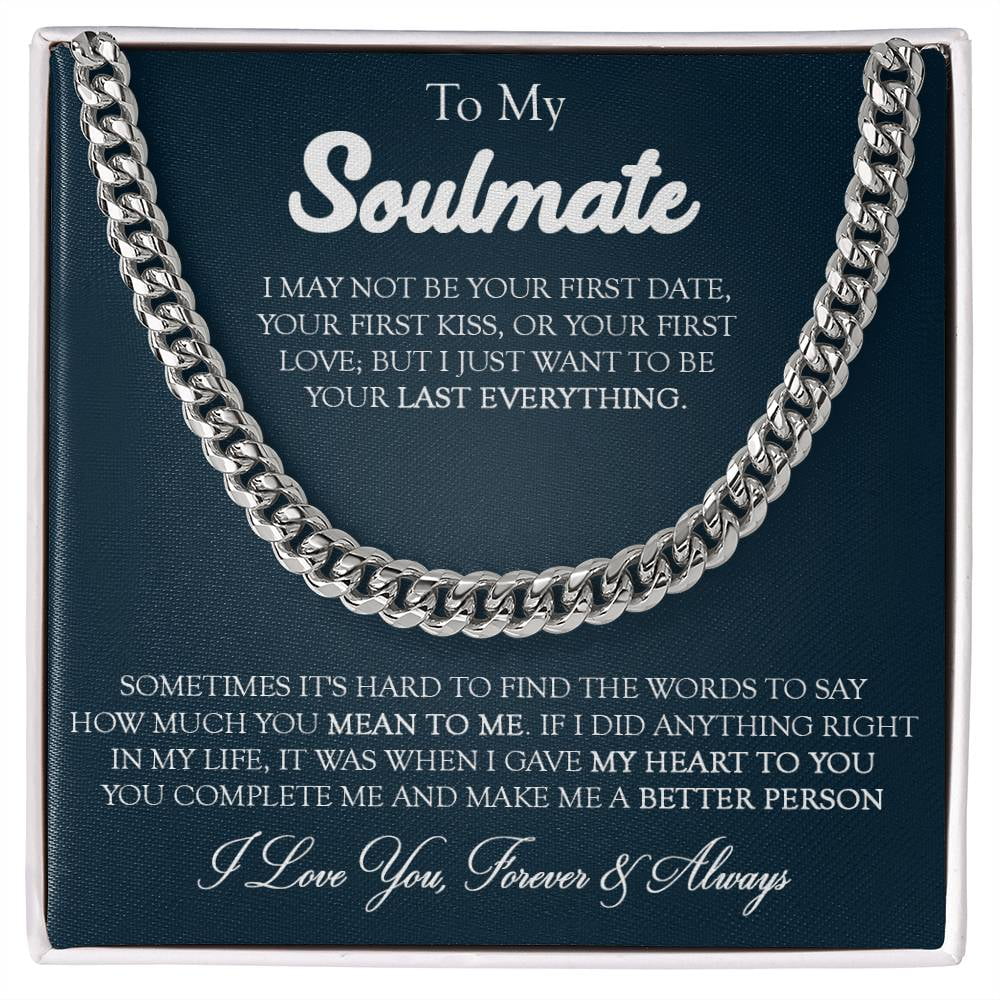 Soulmate Gifts for Men, Romantic Gift for Him, Birthday, Christmas Gift ...