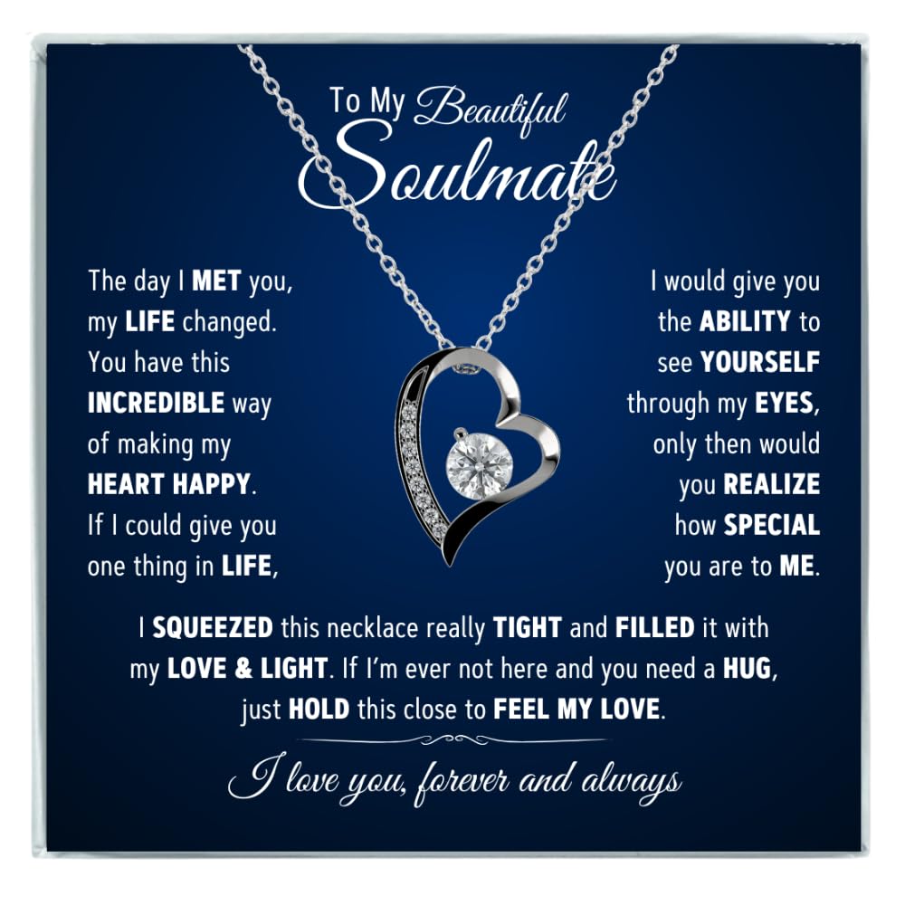 To My Soulmate, Soul Mate Jewelry For Women, Future Wife, To My Wife ...