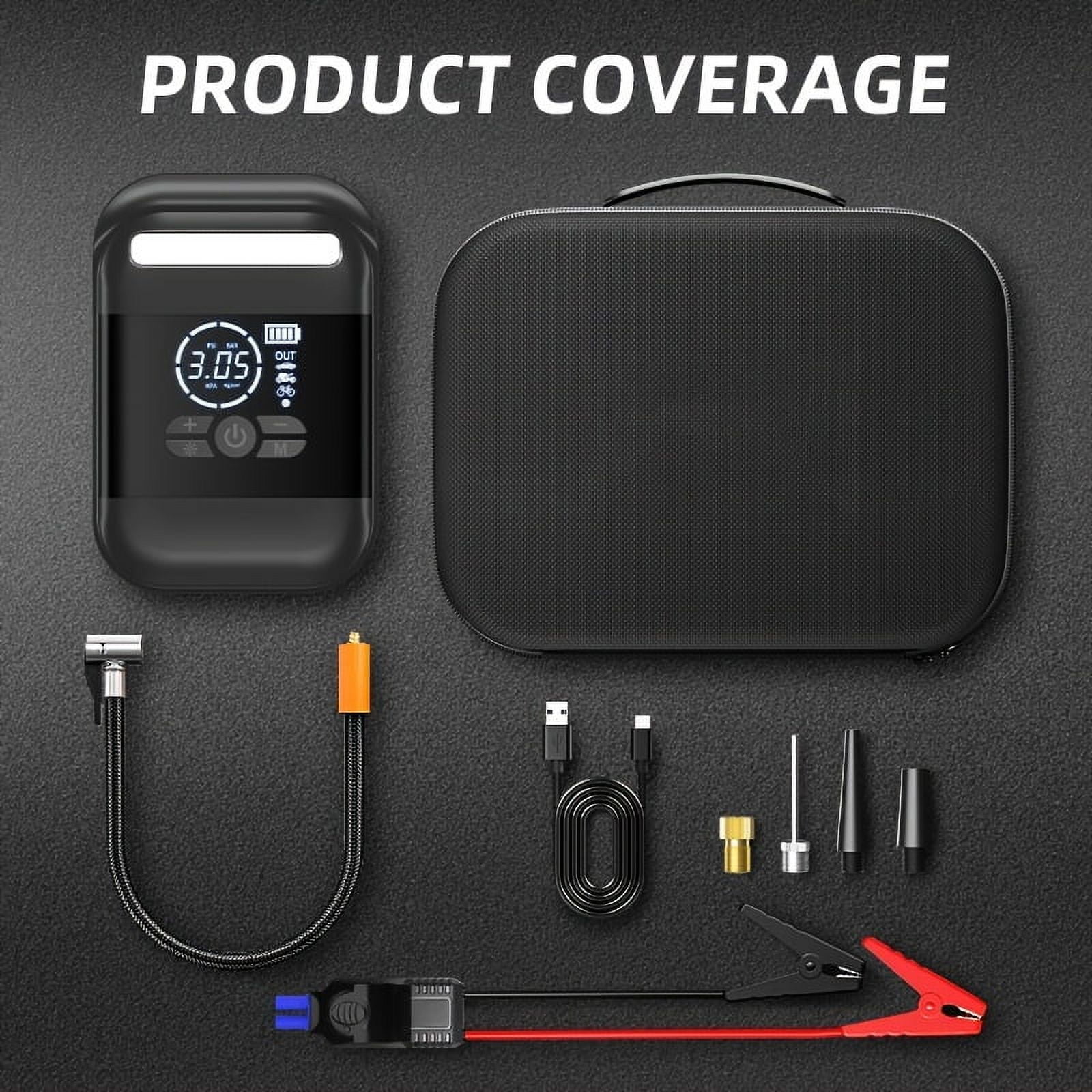 Soulor Portable Car Starter Powerbank Car Charger Emergency LED Lights ...