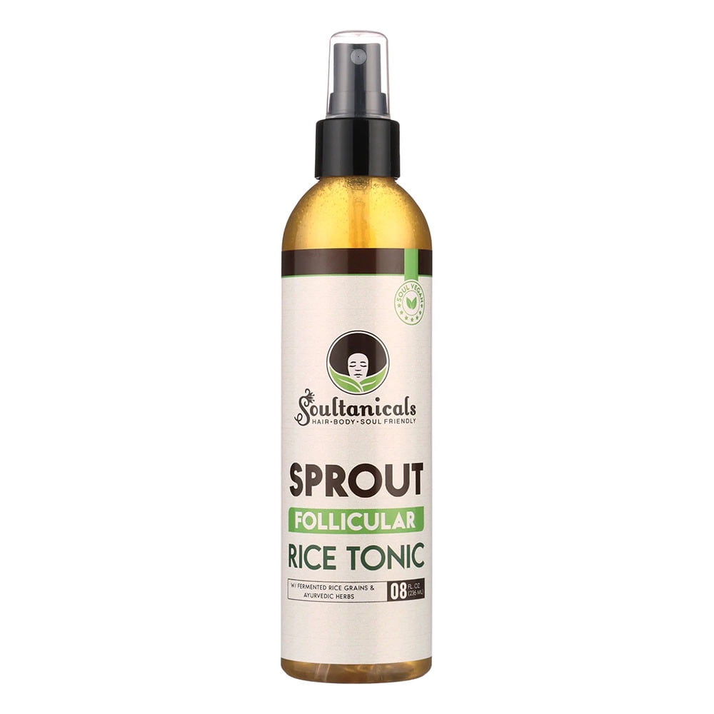 Soultanicals Sprout Follicular Rice Hair Tonic, 8 Oz, 2 Pack - Walmart.com