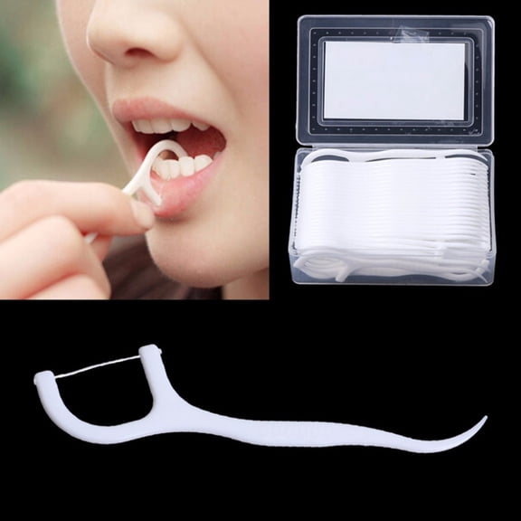 Plackers Dental Floss Picks Micro Mint Flavor, Convenient Back Teeth ...
