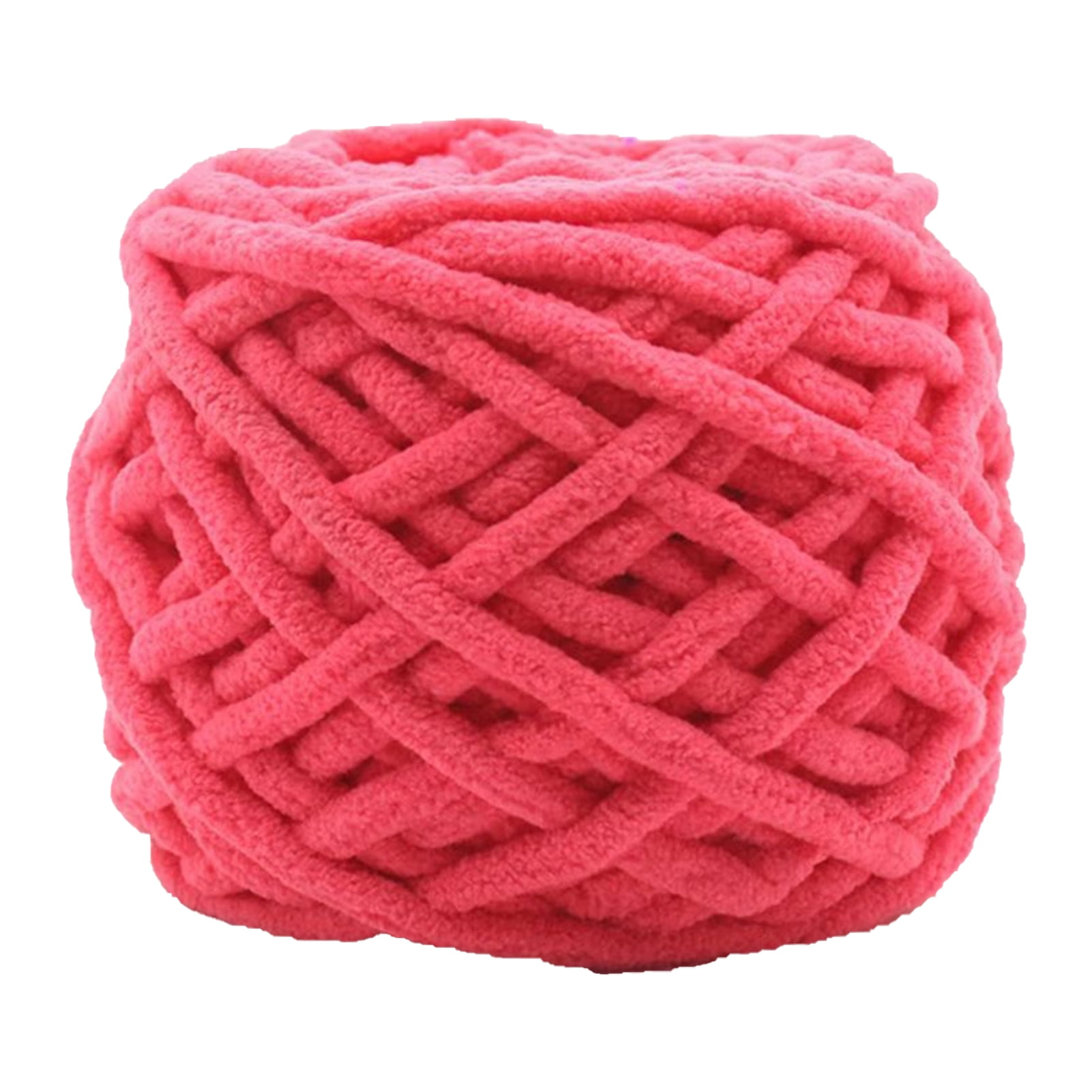 Soumake 1 Roll 32M Yarn Soft Wide Usage Polyester Hand Woven DIY Craft ...
