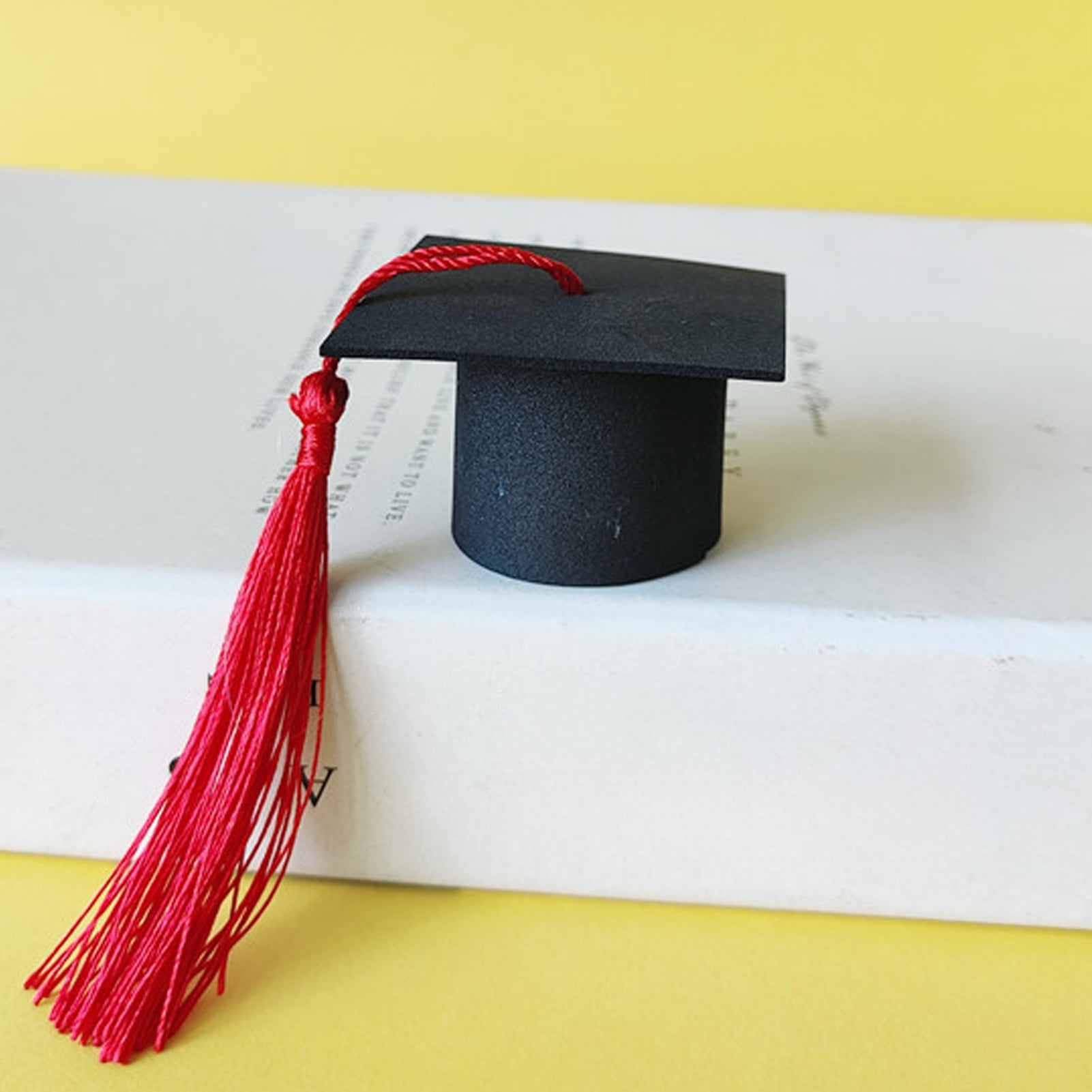 Soumake 10 Pcs Bachelor Cap Ornament Doctor Master Graduation Season ...