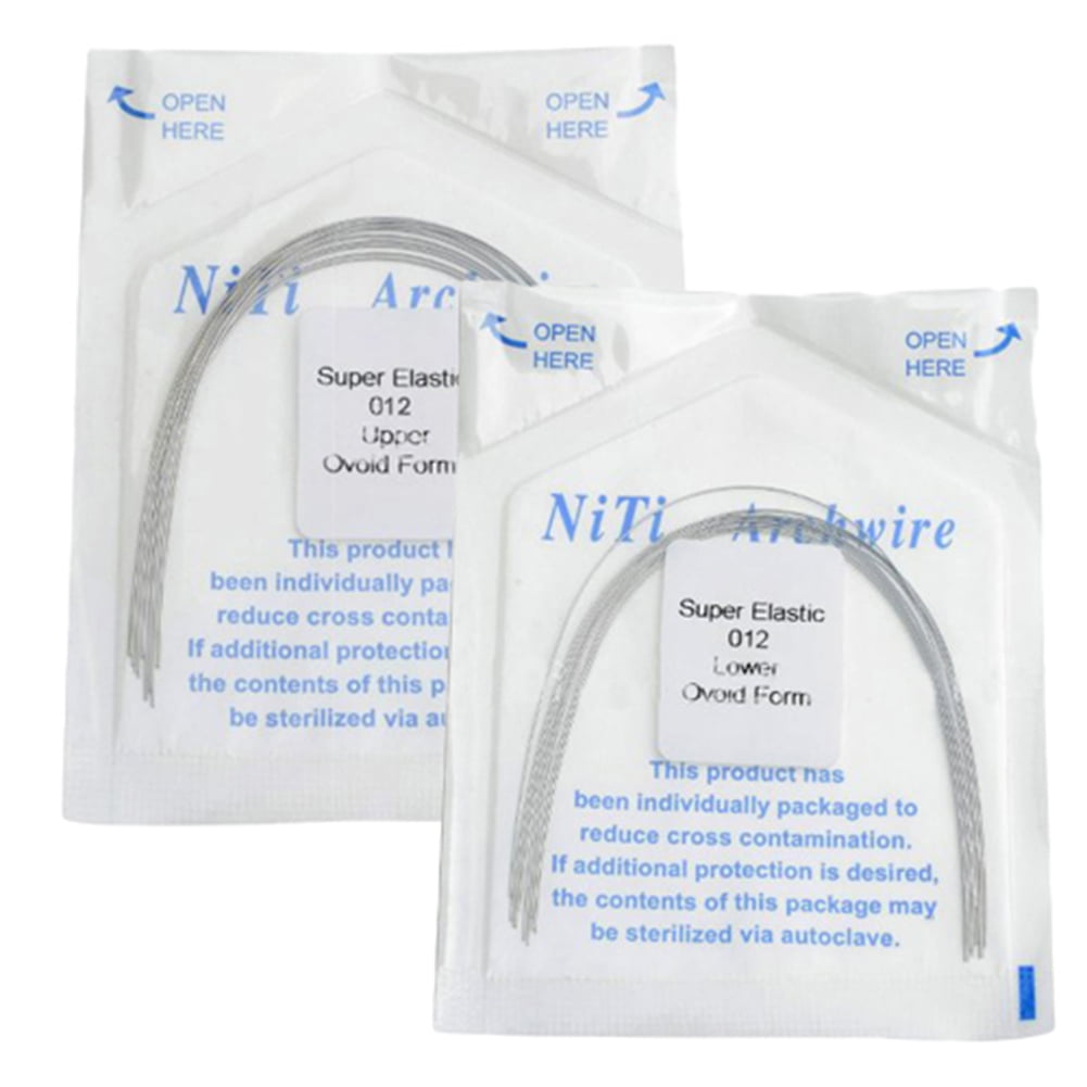 Soumake 10 Pcs Dental Orthodontics Arch Wire Super Elastic NiTi Round ...