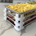 Soumake 12Pcs Tray Stackers Anti-deformed Space-saving Easy to Install ...